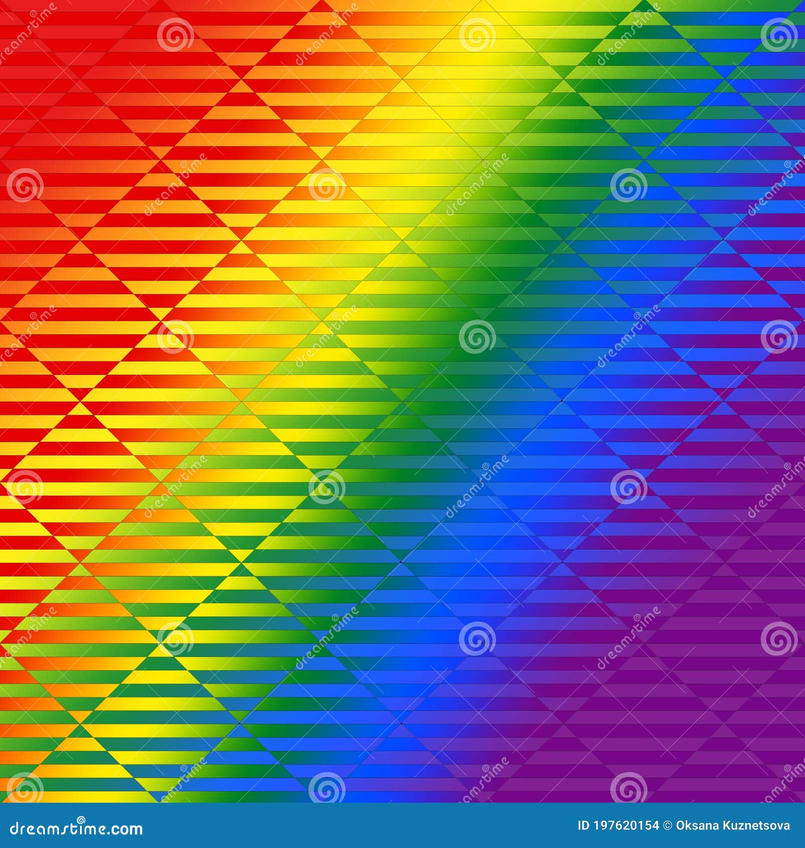 LGBT Community Flag. Pattern on a Rainbow Background. Template. Content ...