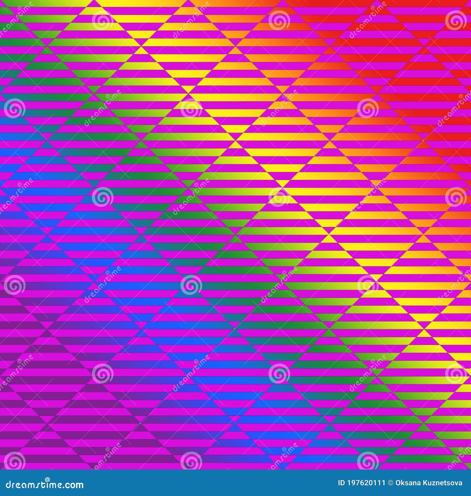 LGBT Community Flag. Pattern on a Rainbow Background. Template. Content ...