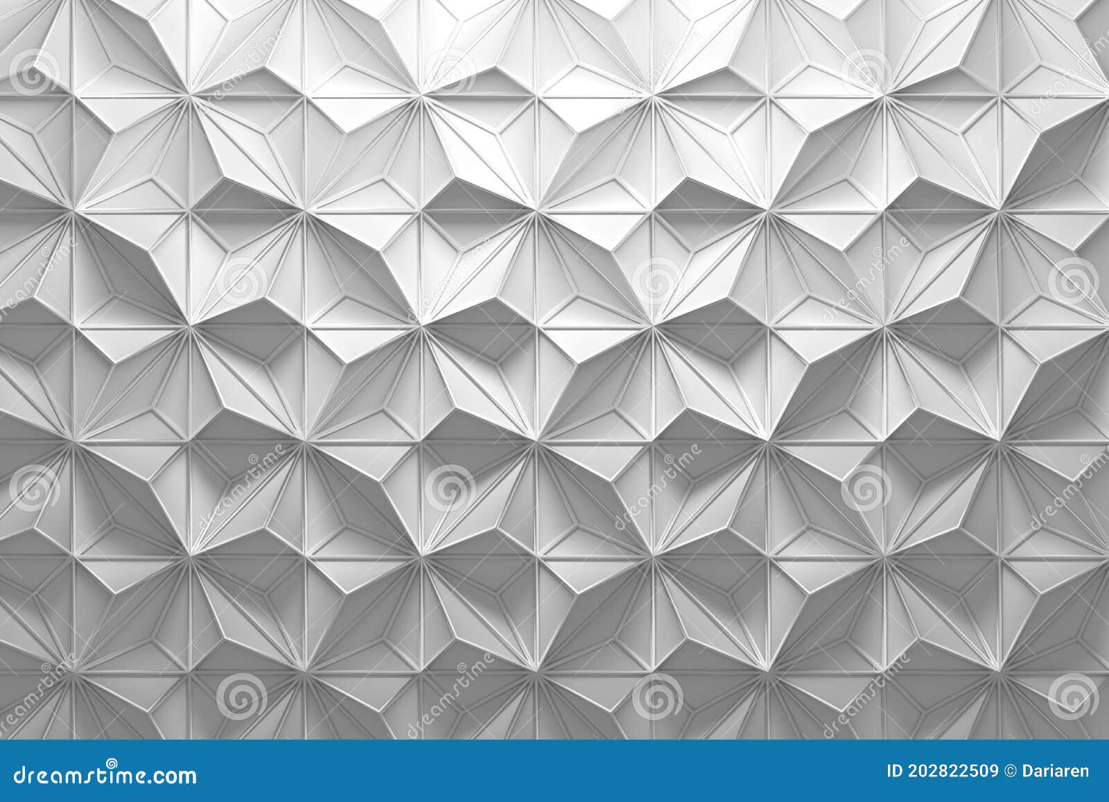 Pattern with Random Pyramids and Wireframe Stock Illustration ...