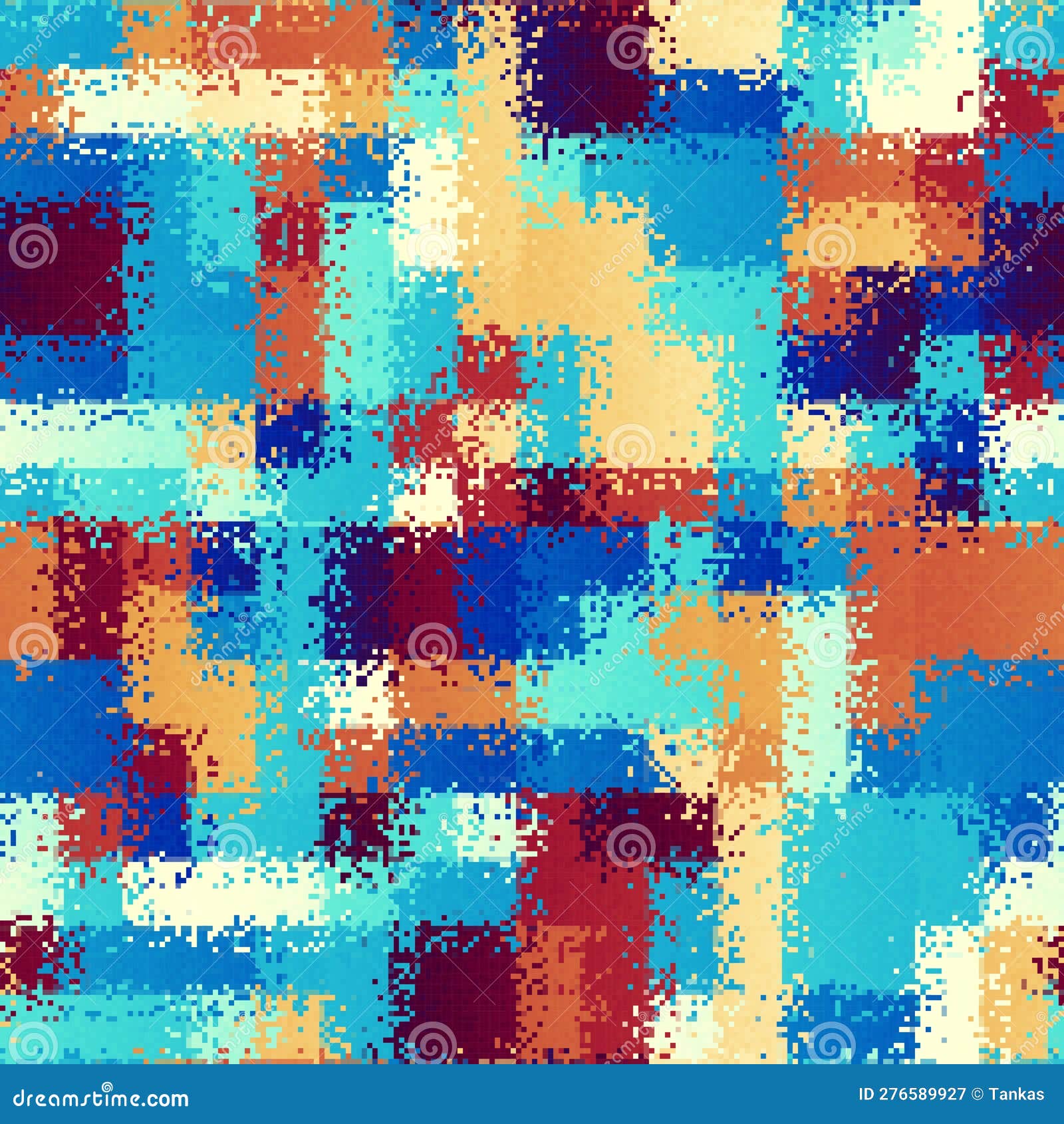 Pattern of a Random Small Dots. Noise Background. Seamless Image Stock ...