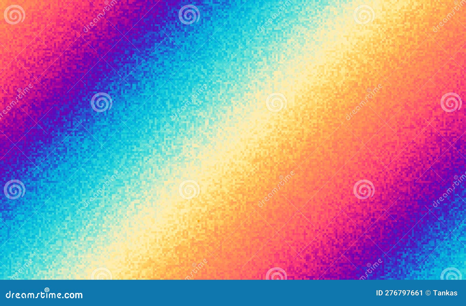 Pattern of a Random Small Dots. Noise Diagonal Gradient Background ...