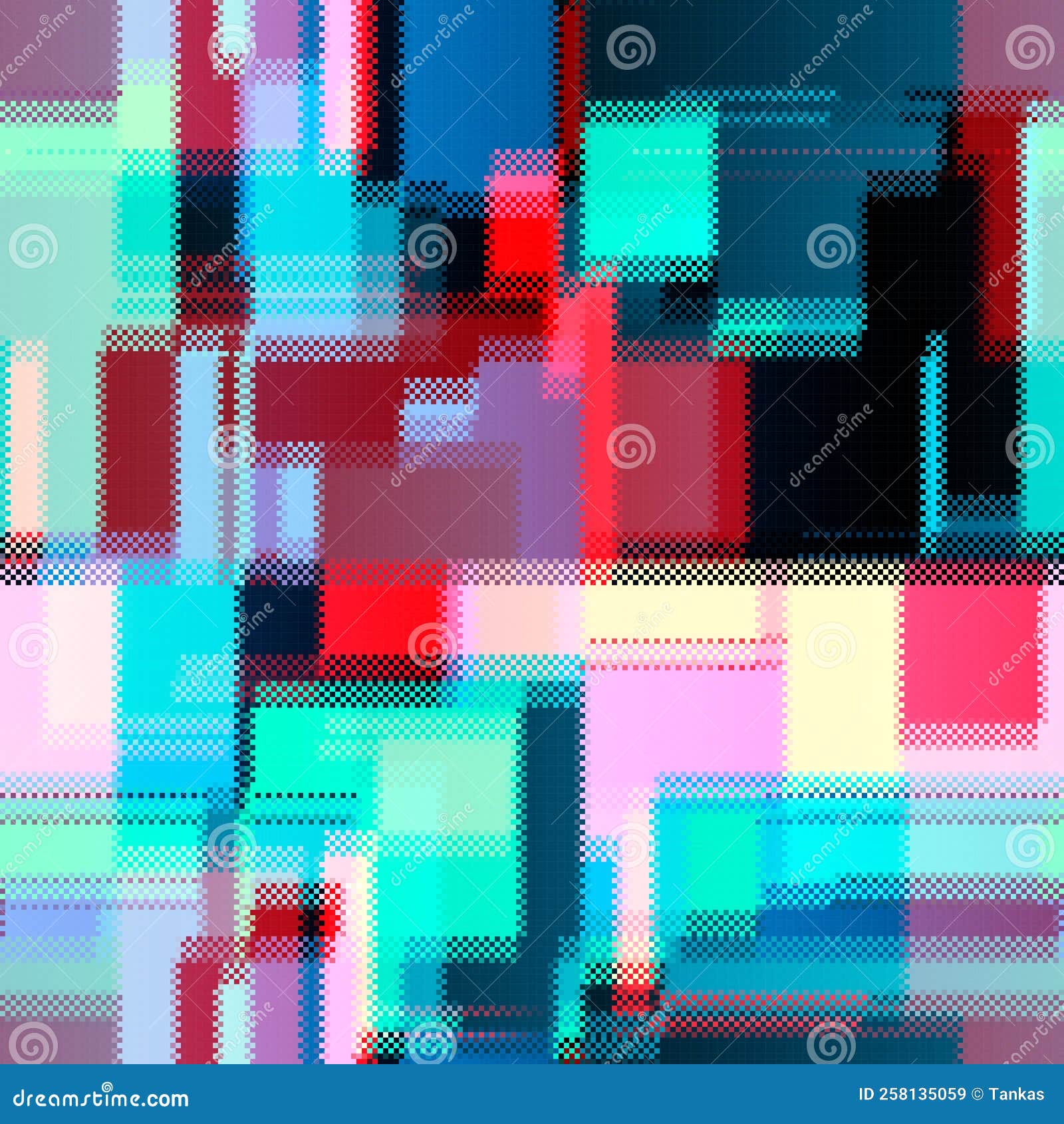 Pattern of a Random Small Dots. Seamless Image Stock Vector ...