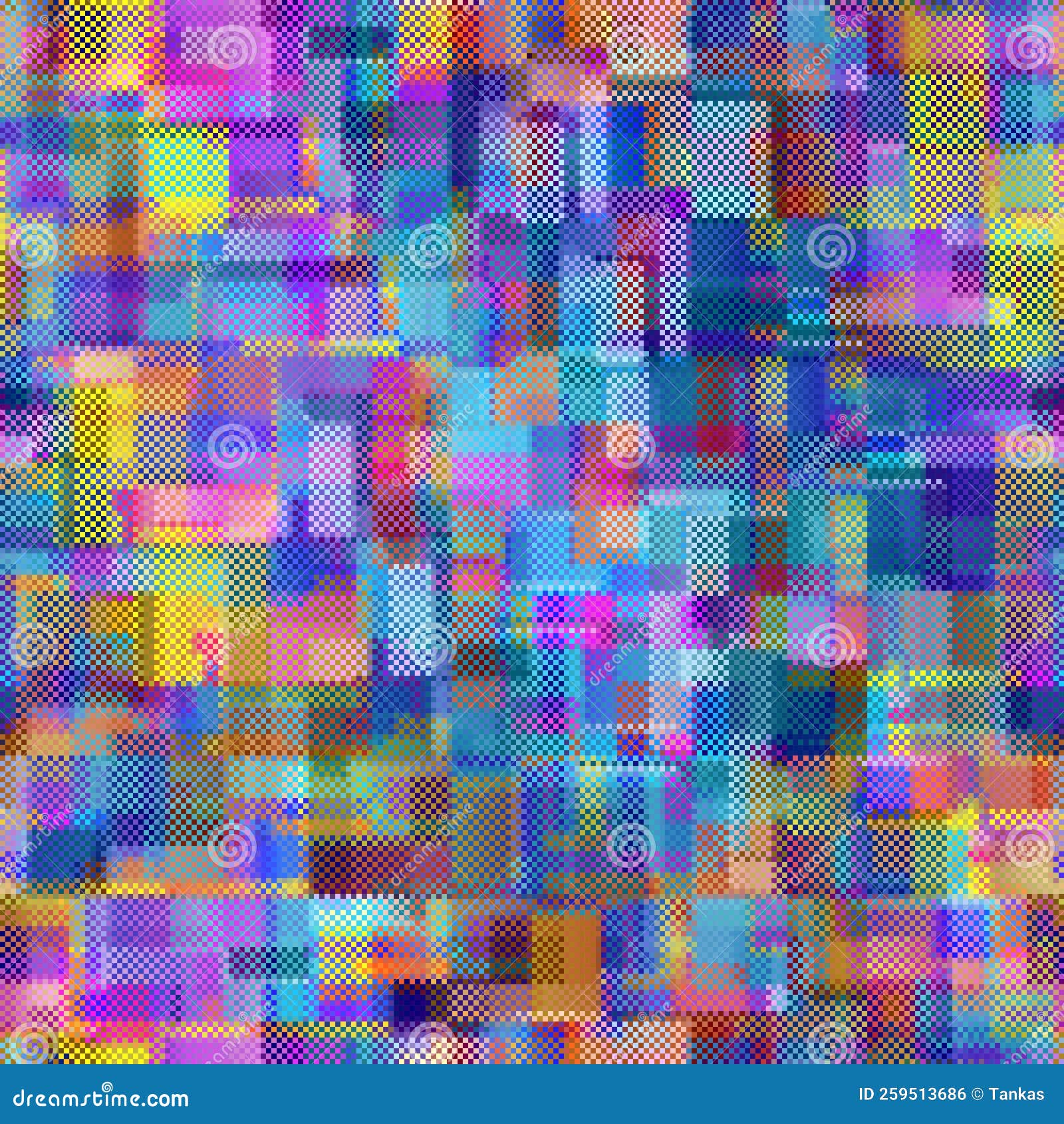 Pattern of a Random Small Dots. Seamless Image Stock Illustration ...