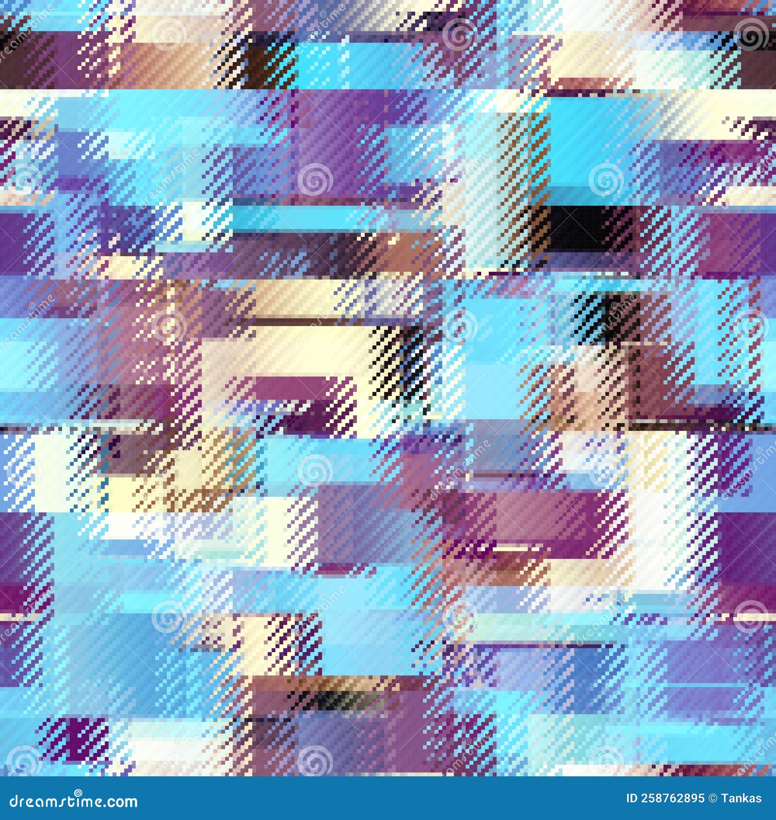 Pattern of a Random Small Dots. Seamless Image. Dither Effect Stock ...