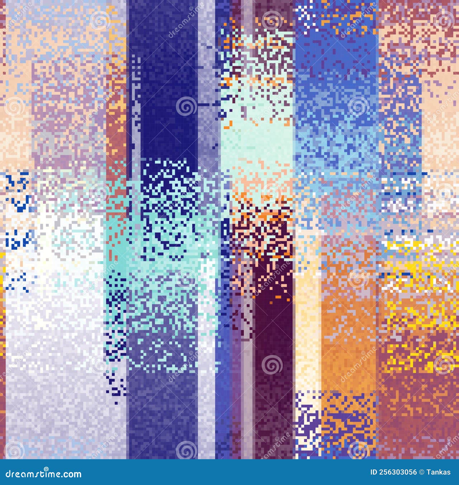 Pattern of a Random Small Dots. Seamless Image Stock Vector ...