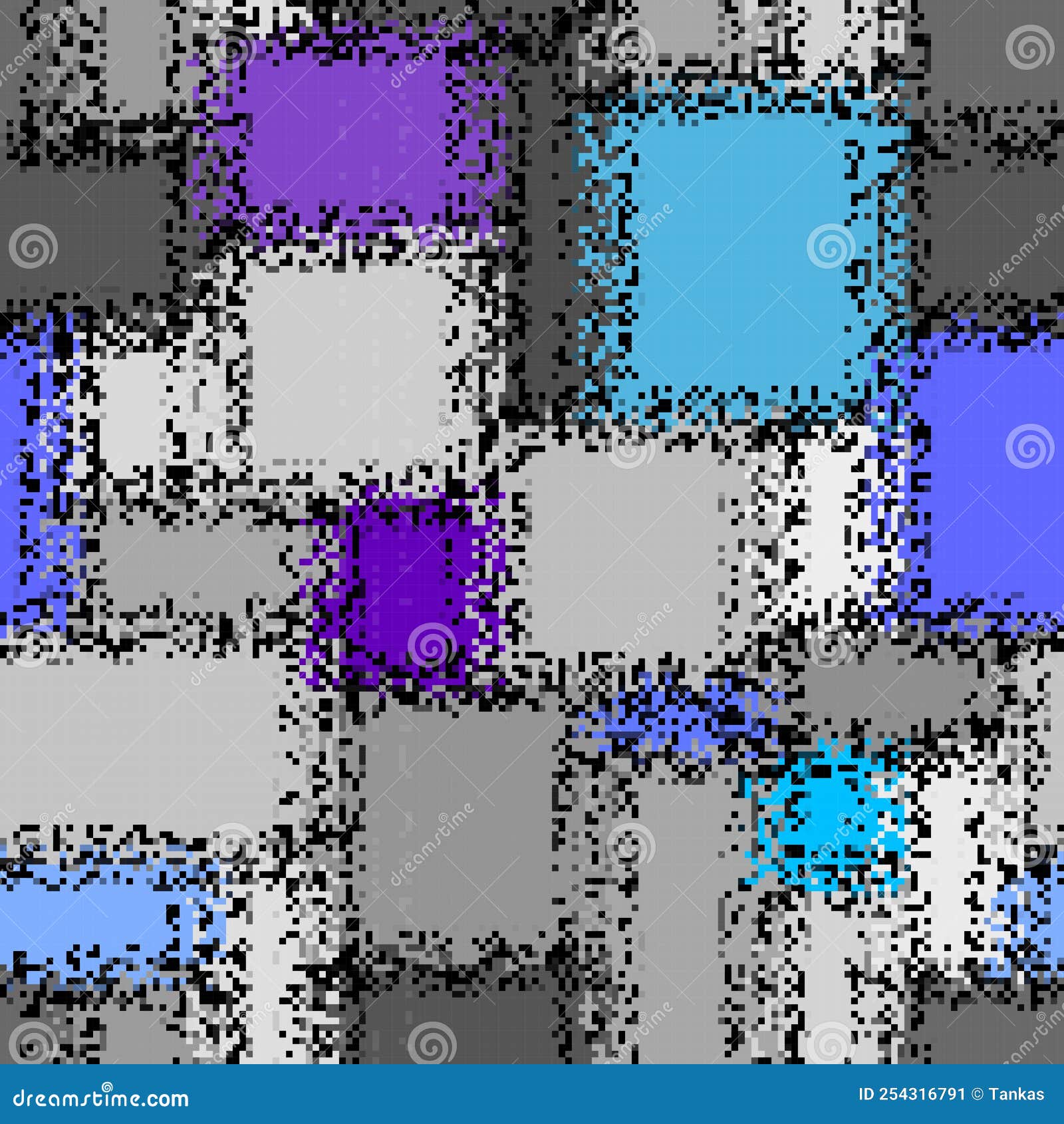 Pattern of a Random Small Dots. Seamless Image Stock Vector ...