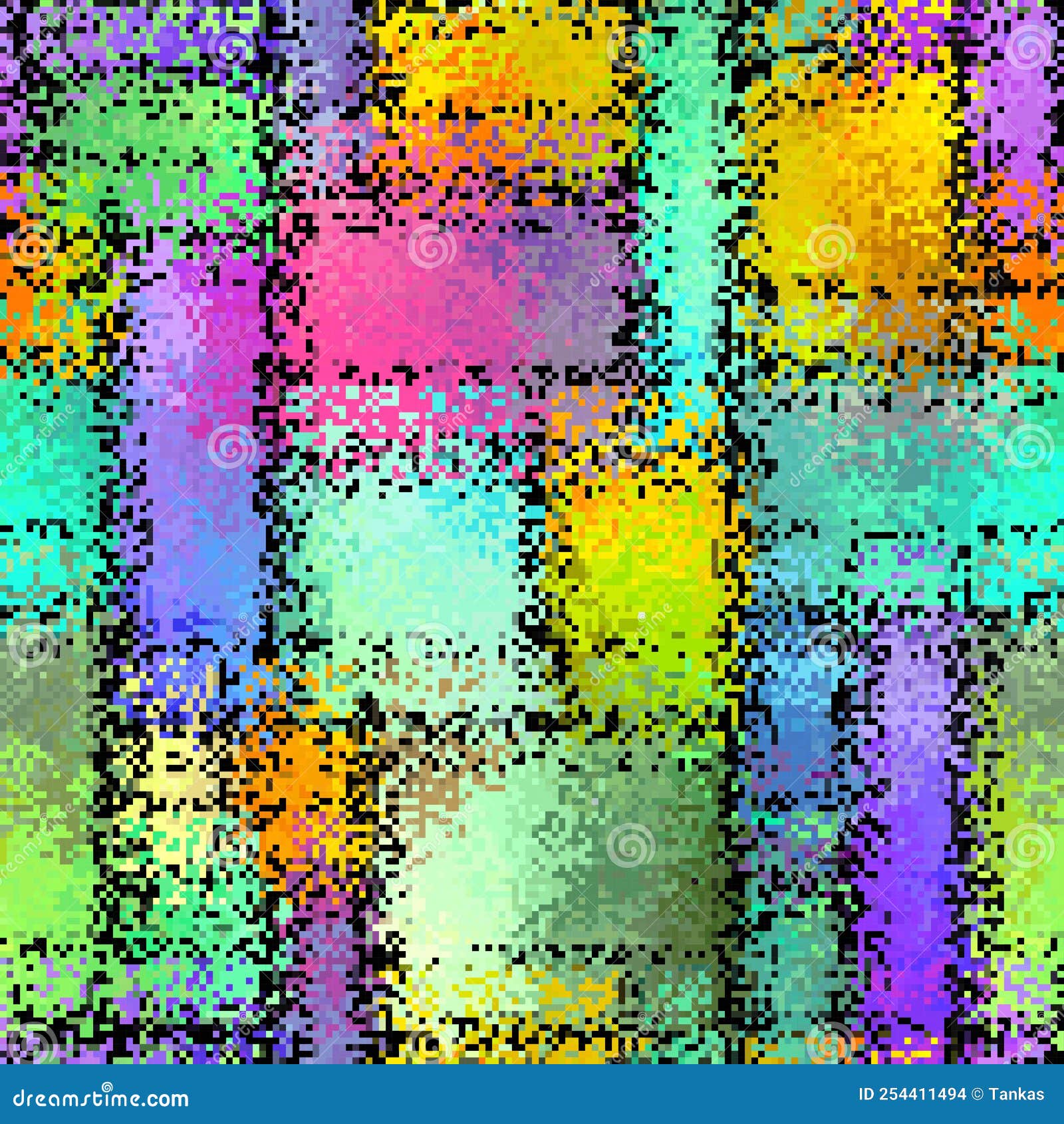 Pattern of a Random Small Dots. Seamless Image Stock Vector ...