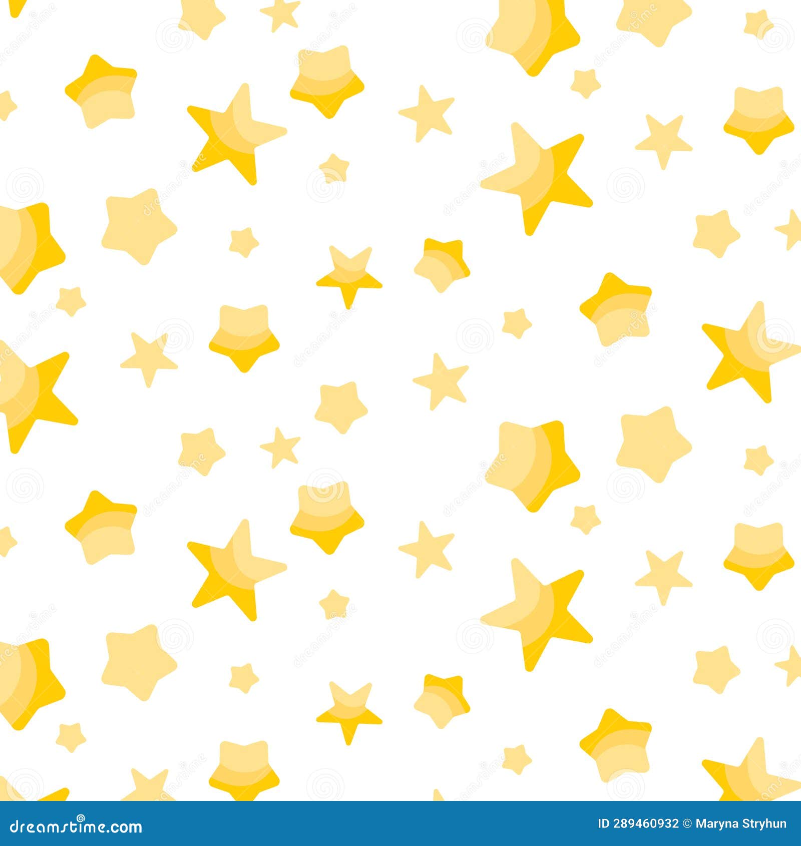 Pattern Random Stars, Vector Pattern for Design, Seamless on ...