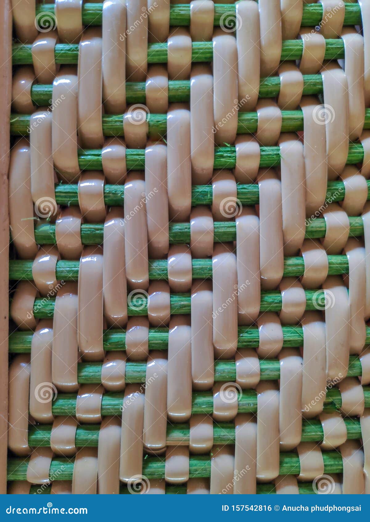 Pattern of Rattan Bag in Thailand Stock Photo - Image of handmade ...