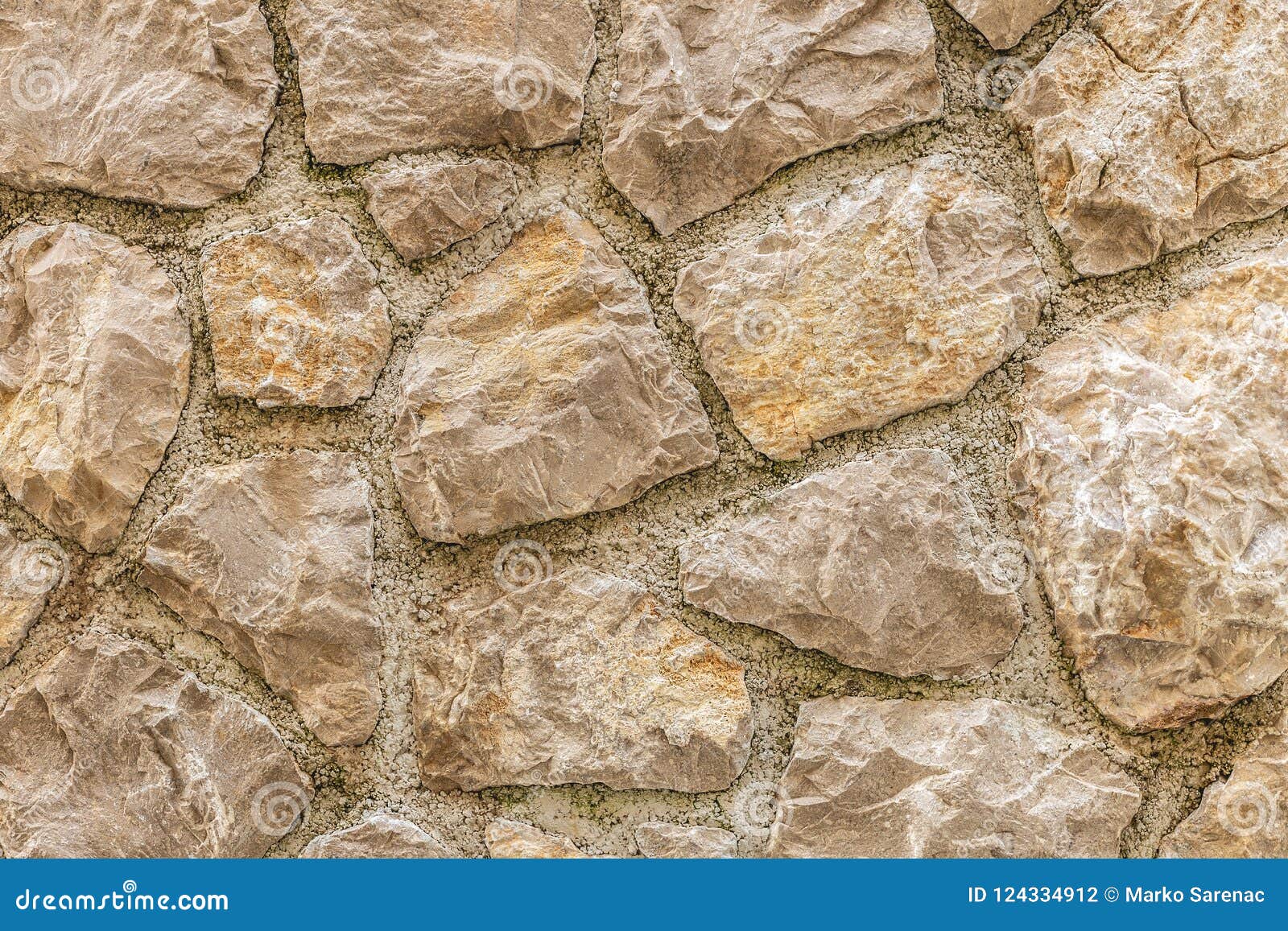 Pattern of Real Stone Wall stock photo. Image of east - 124334912