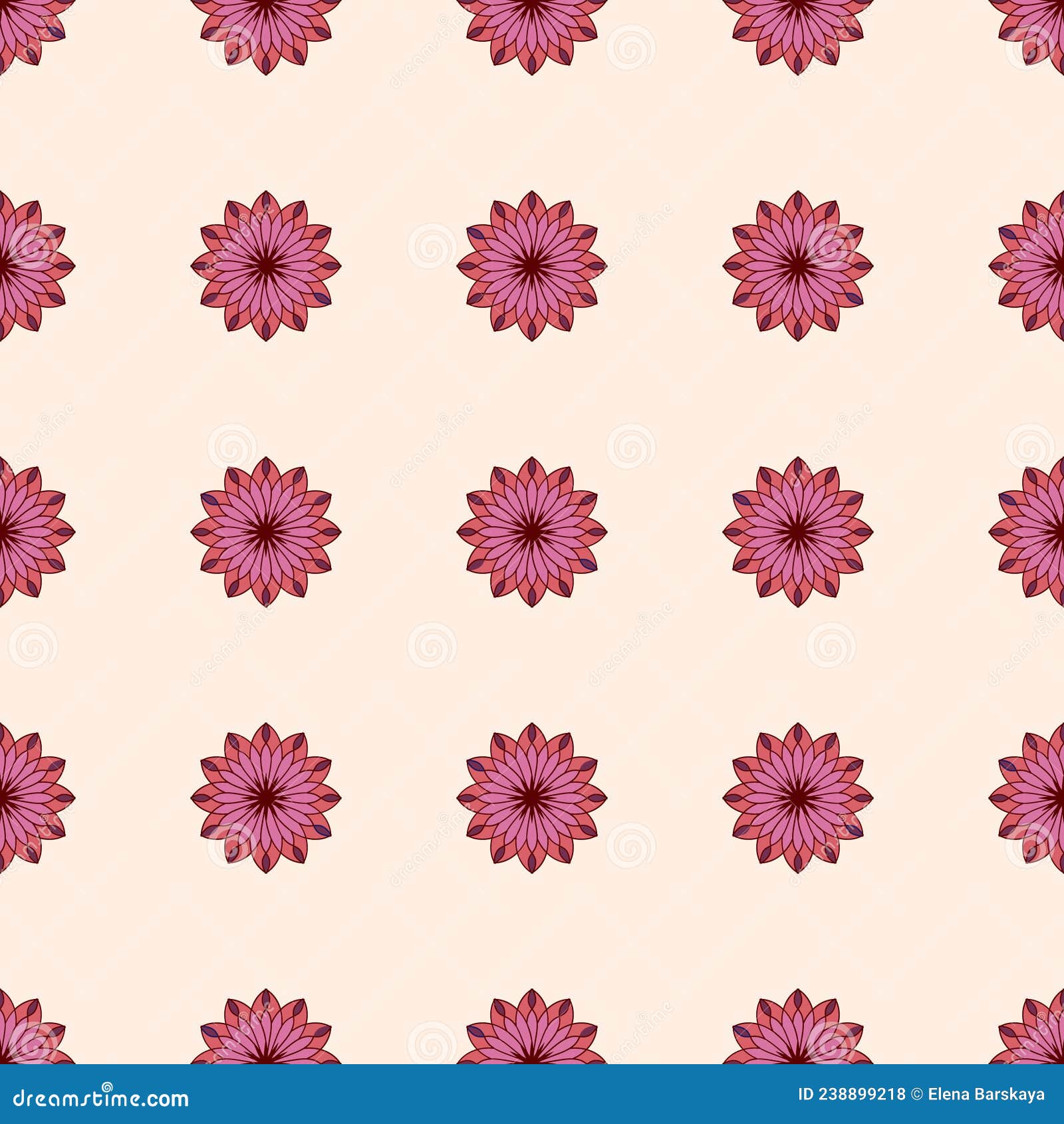 A Pattern of Red-burgundy Color on a Light Background Stock Vector ...