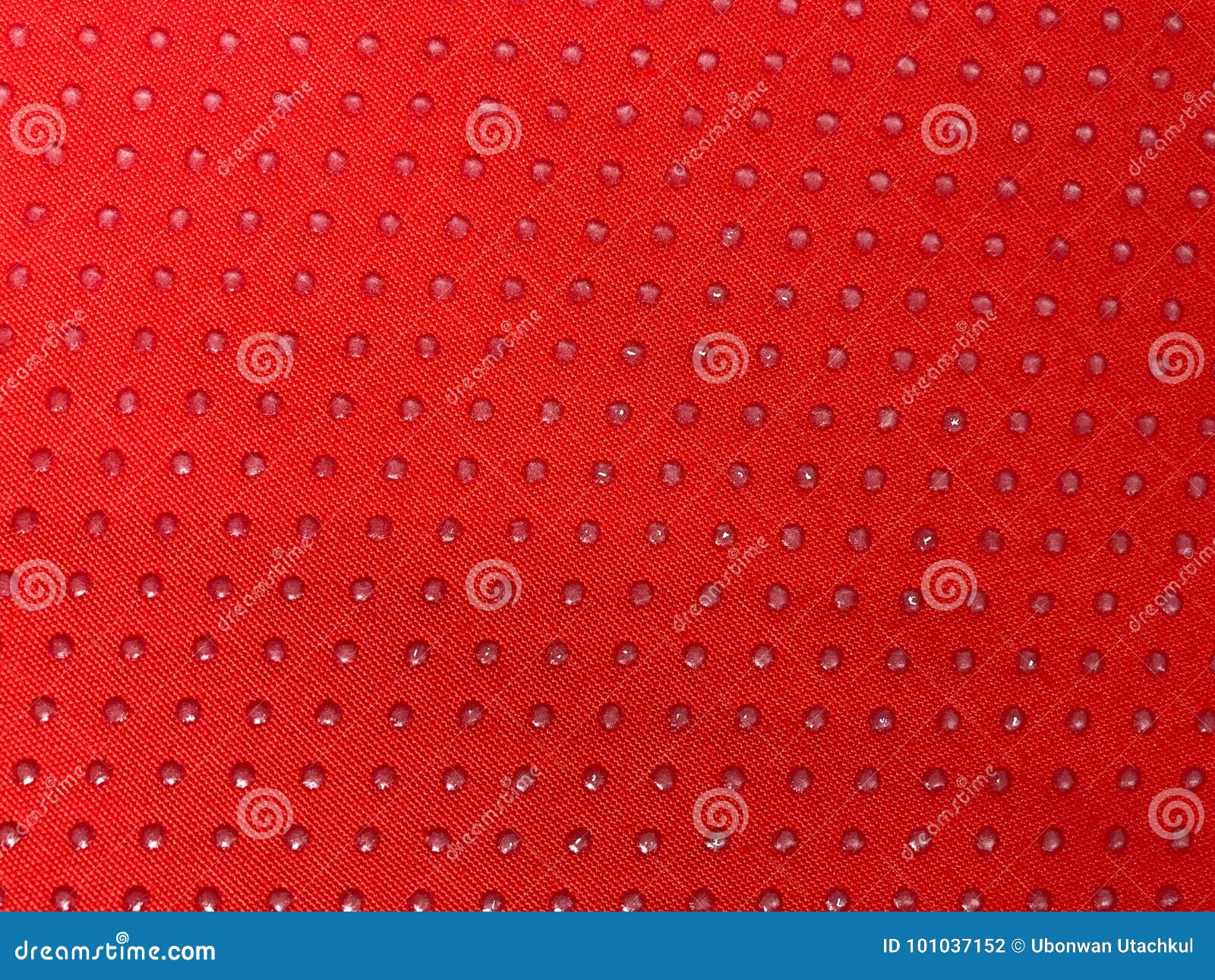 Pattern of Red Cloth with Plastic Dot Stock Photo - Image of design ...