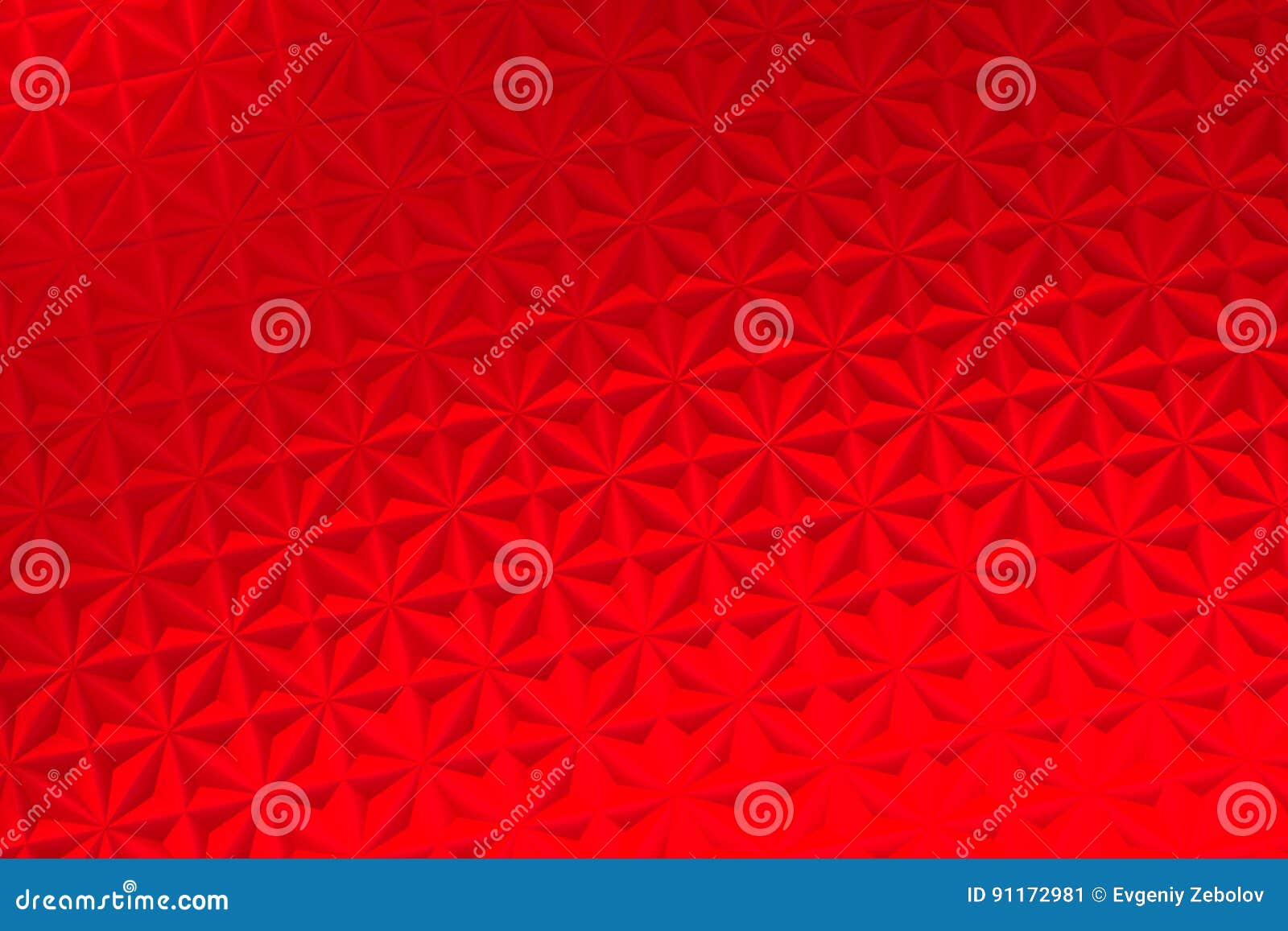 Pattern of Red Pyramid Shapes Stock Illustration - Illustration of ...