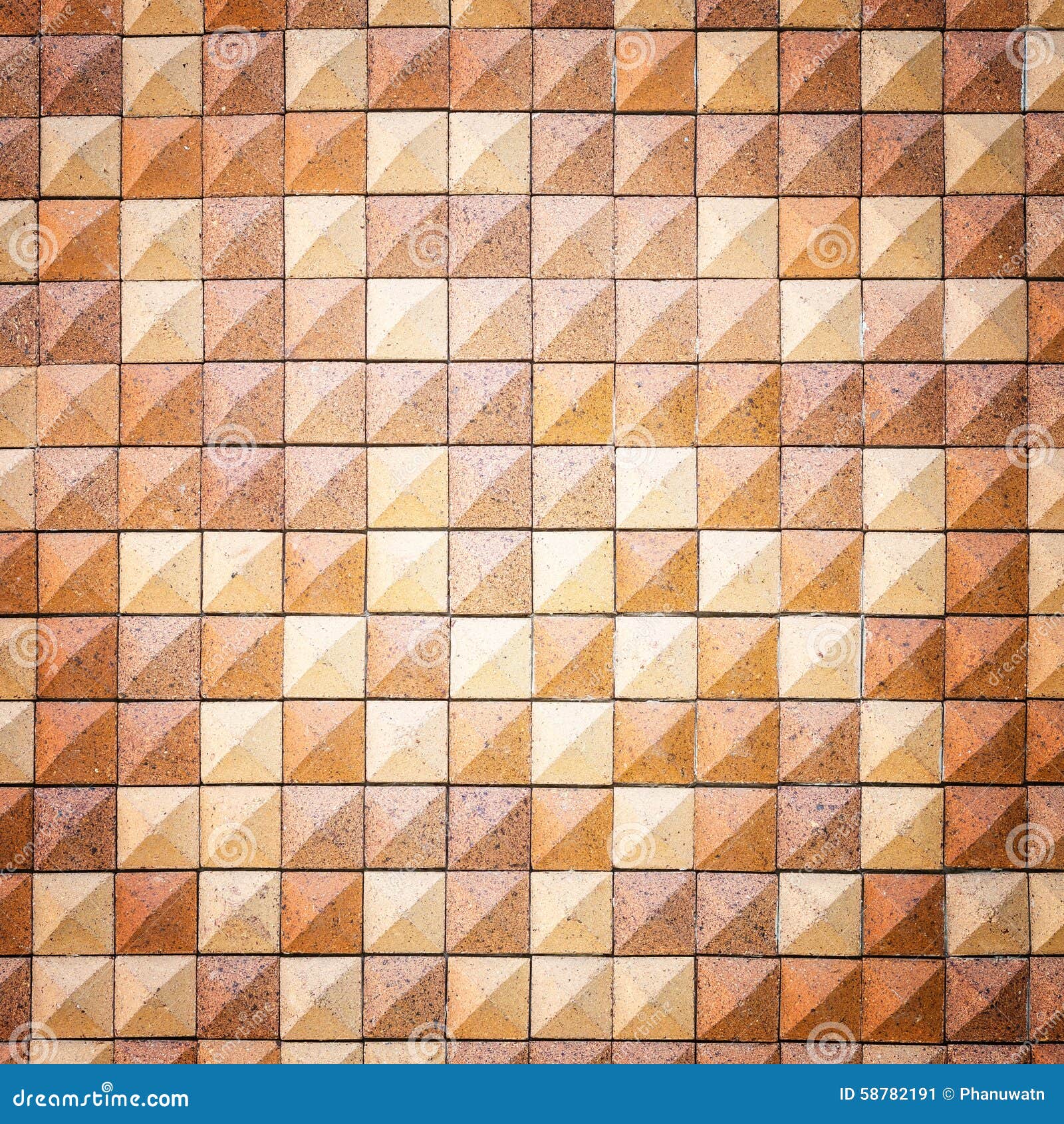 Pattern of Red Square Sandstone Wall Texture Stock Image - Image of ...