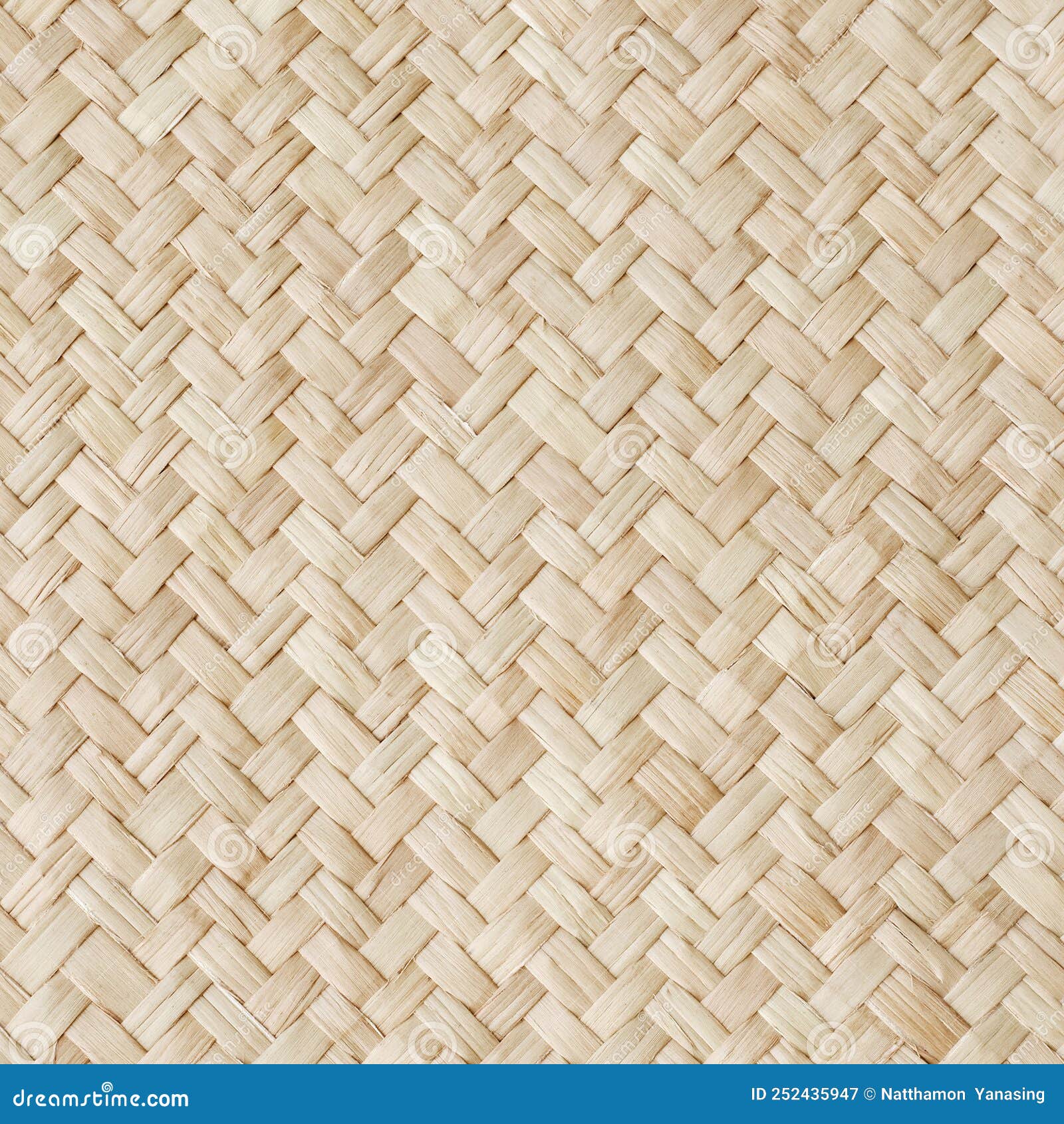 Pattern of Reed Weaving Mat with Vintage Style for Background and ...