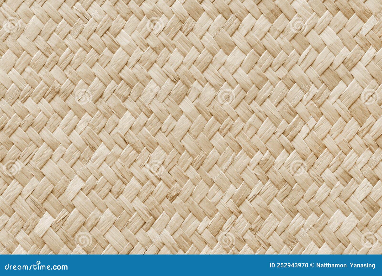 Pattern of Reed Weaving Mat with Vintage Style for Background and ...