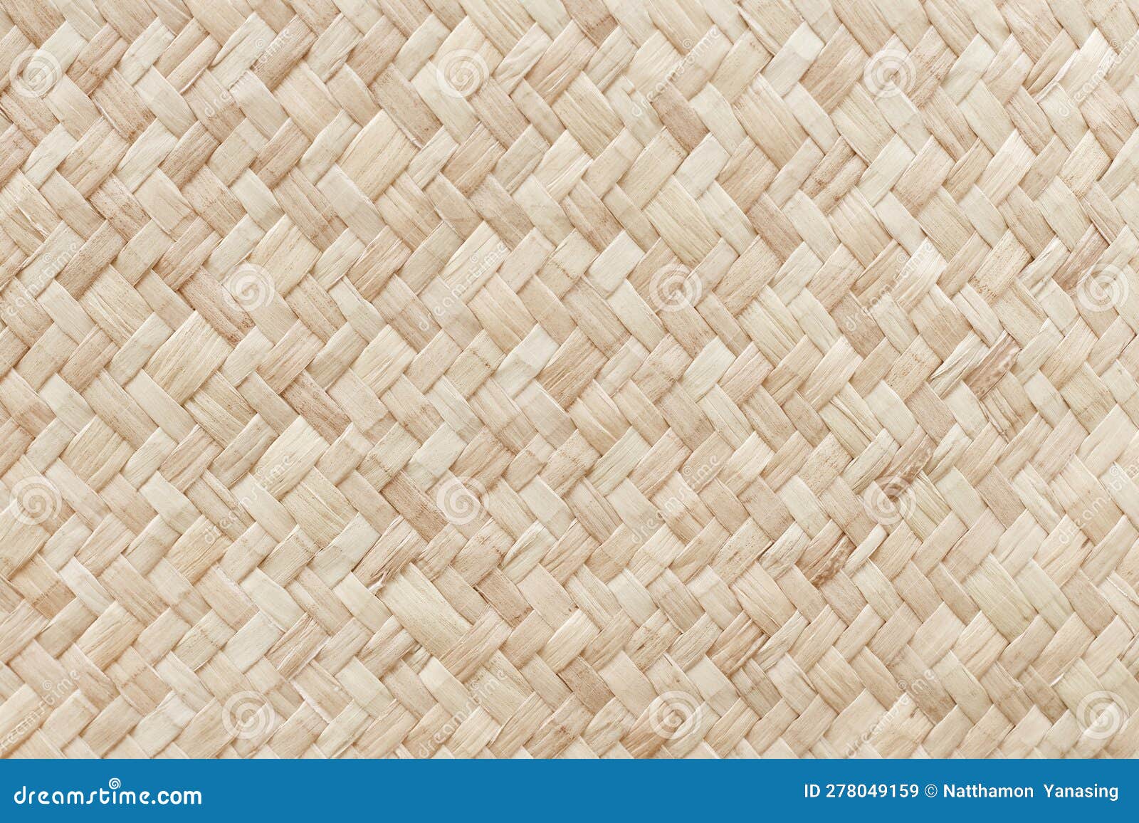 Pattern of Reed Weaving Mat with Vintage Style for Background and ...