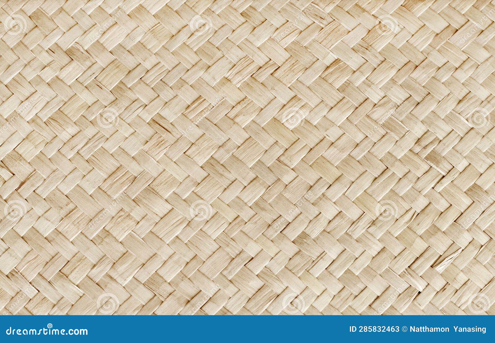 Pattern of Reed Weaving Mat with Vintage Style for Background and ...