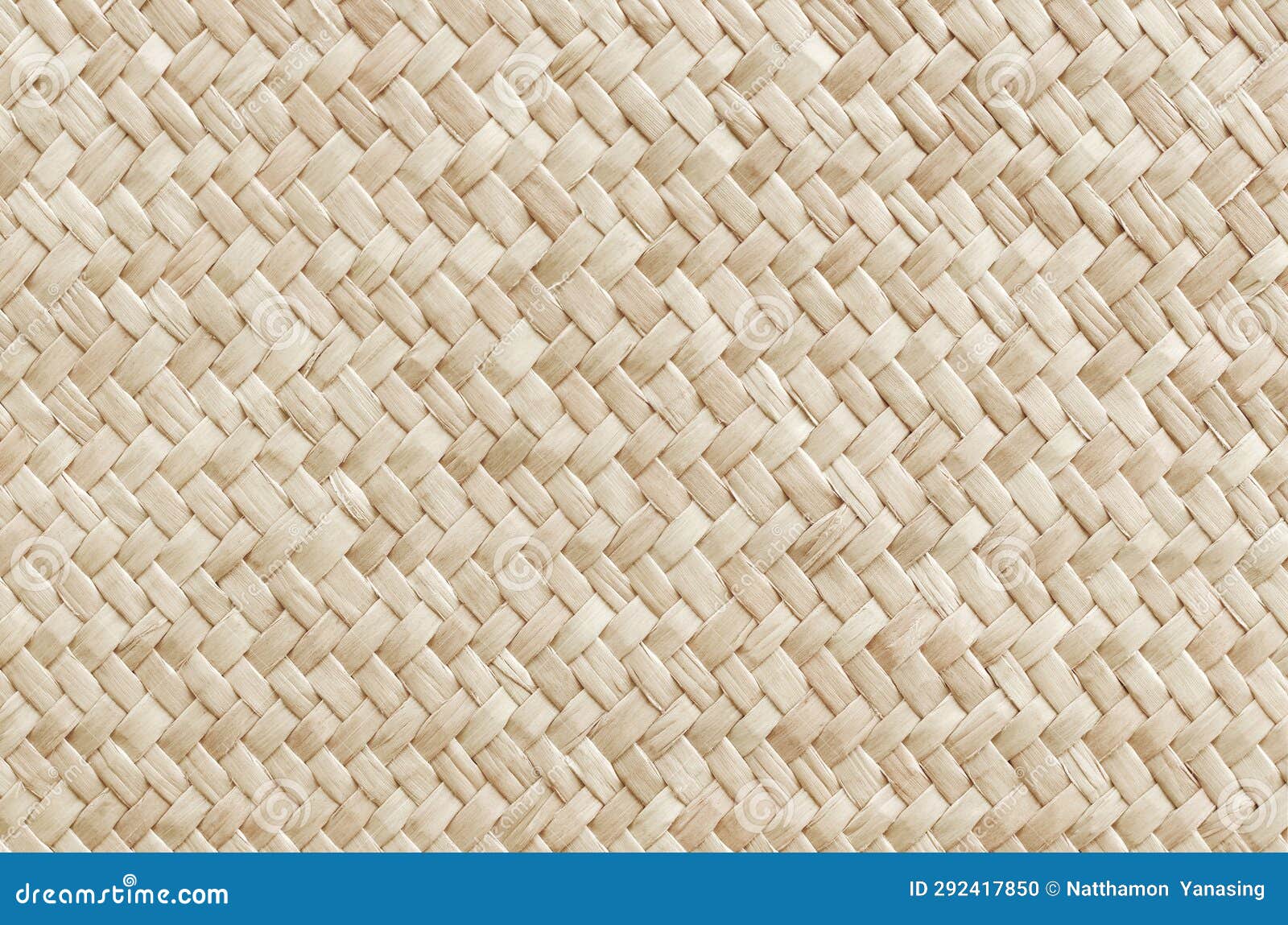 Pattern of Reed Weaving Mat with Vintage Style for Background and ...