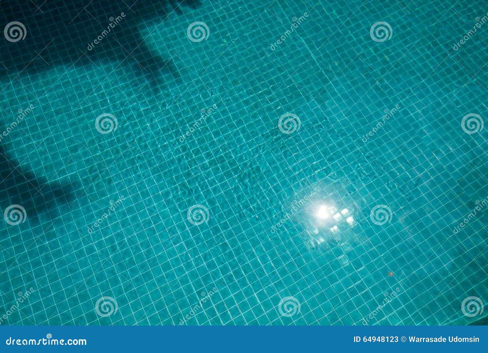 Pattern Reflected on Water Pool, Thailand Stock Image - Image of shadow ...