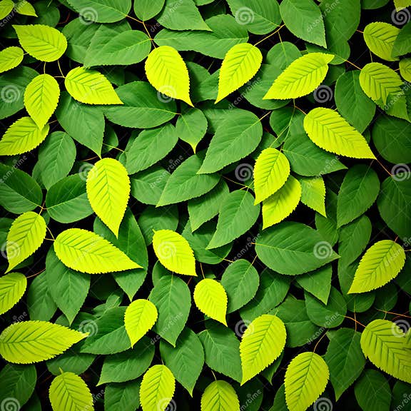 Pattern Repetition Leaf Concept Background Display Spring Summer Leaves ...