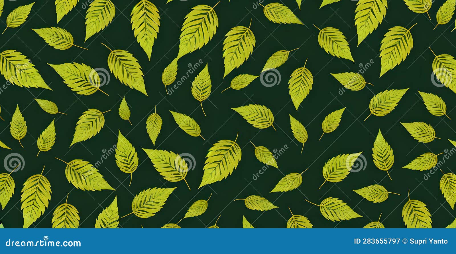 Pattern Repetition Leaf Concept Background Display Spring Summer Leaves ...