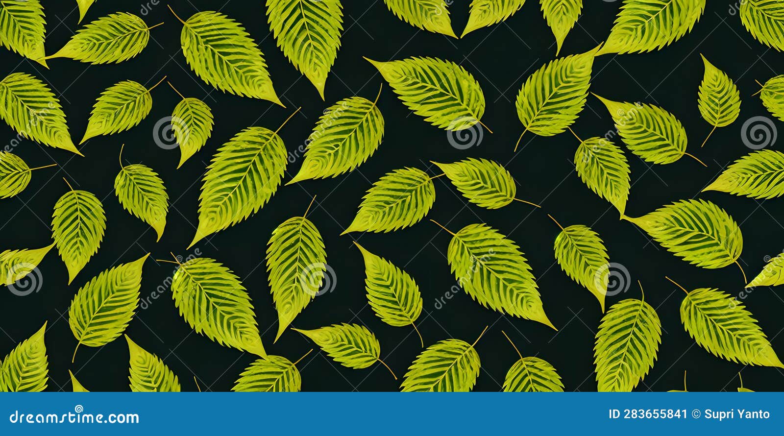 Pattern Repetition Leaf Concept Background Display Spring Summer Leaves ...