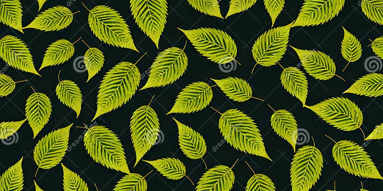 Pattern Repetition Leaf Concept Background Display Spring Summer Leaves ...
