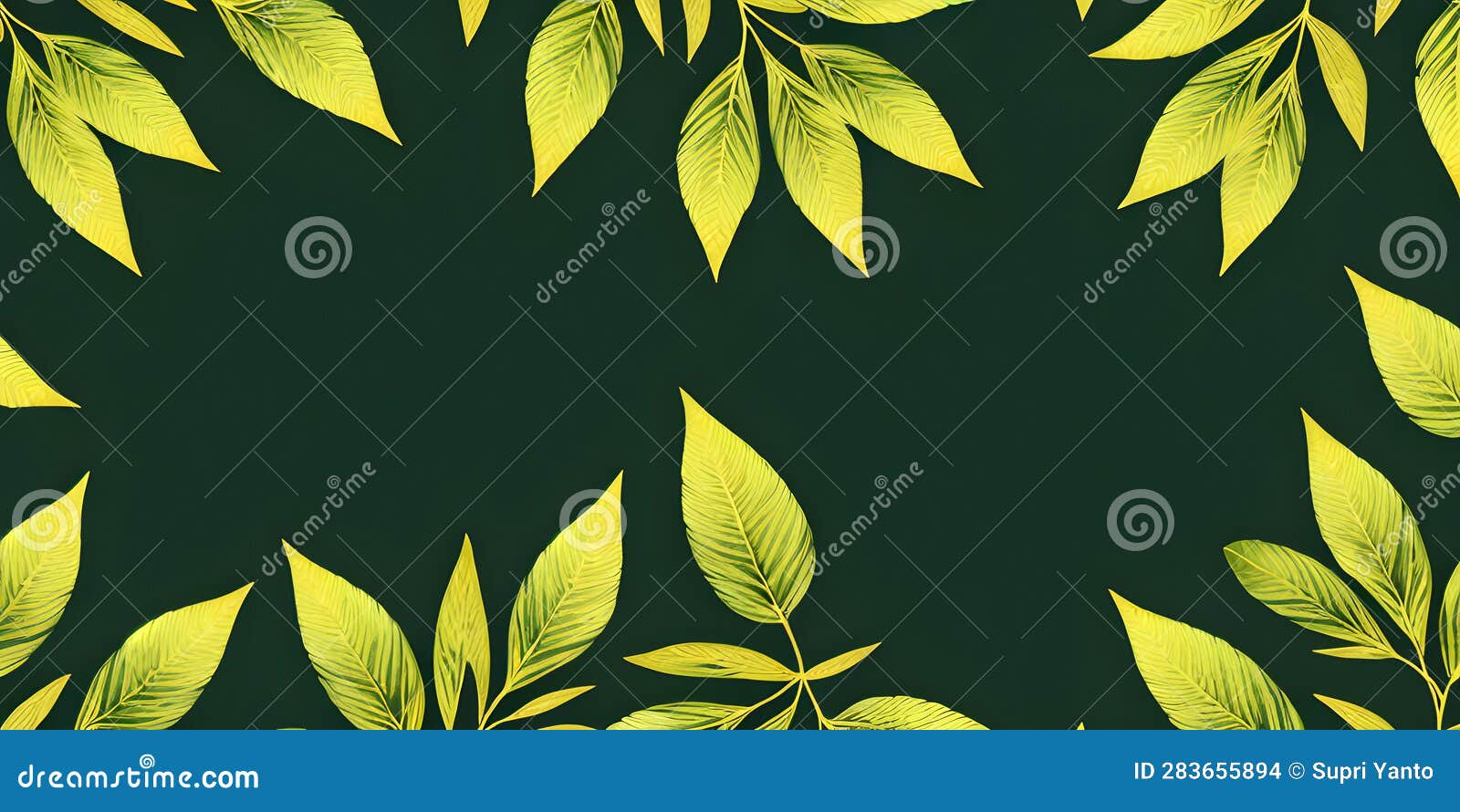 Pattern Repetition Leaf Concept Background Display Spring Summer Leaves ...