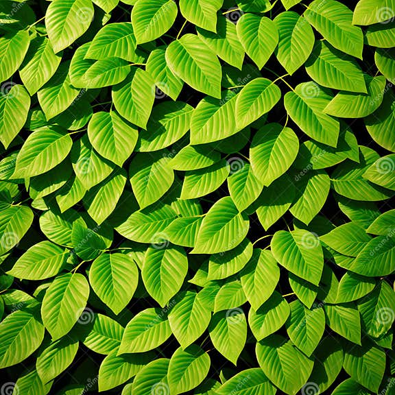 Pattern Repetition Leaf Concept Background Display Spring Summer Leaves ...