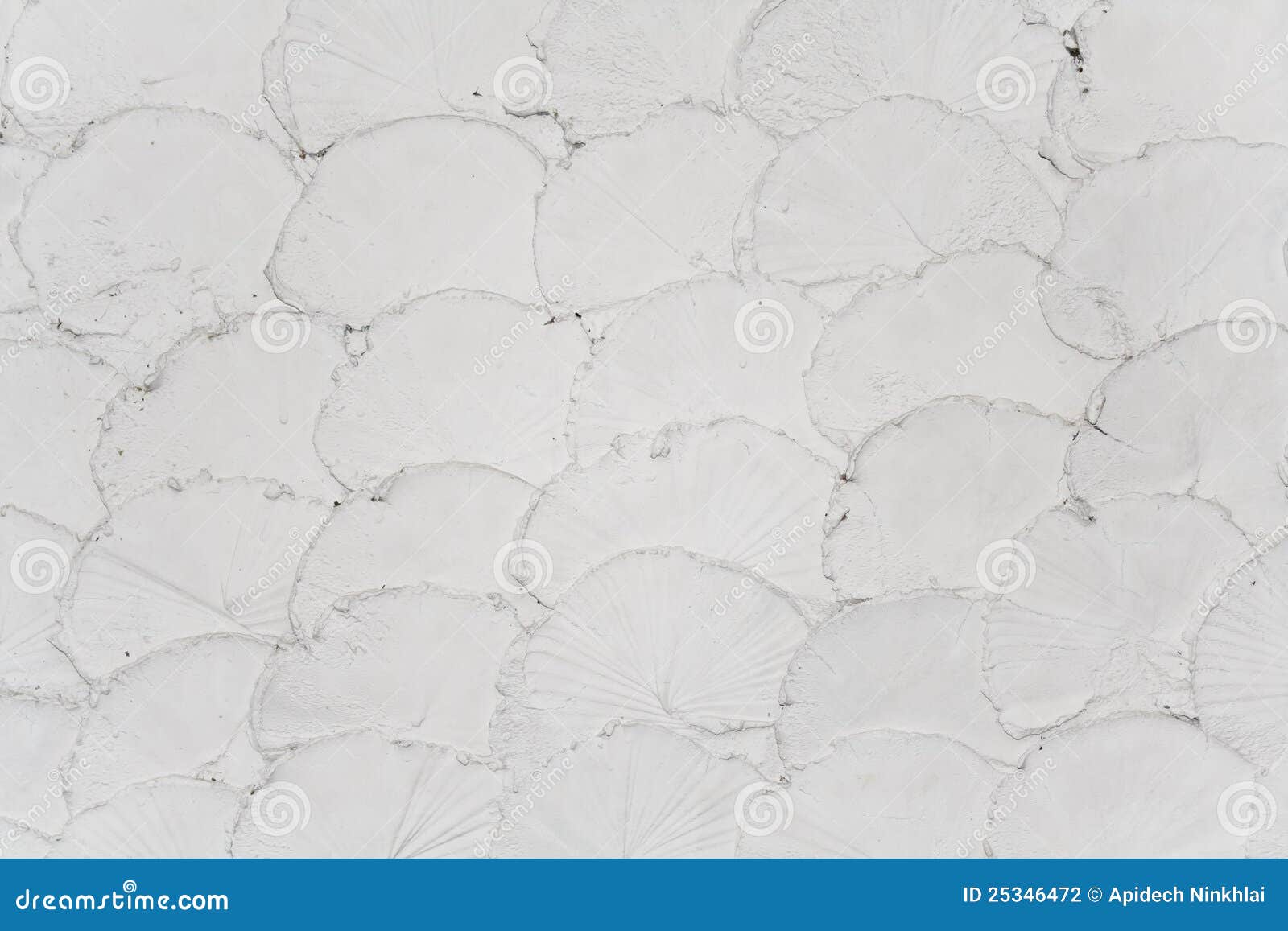 The Pattern Resembling Fish-scale of Wall Stock Photo - Image of ...