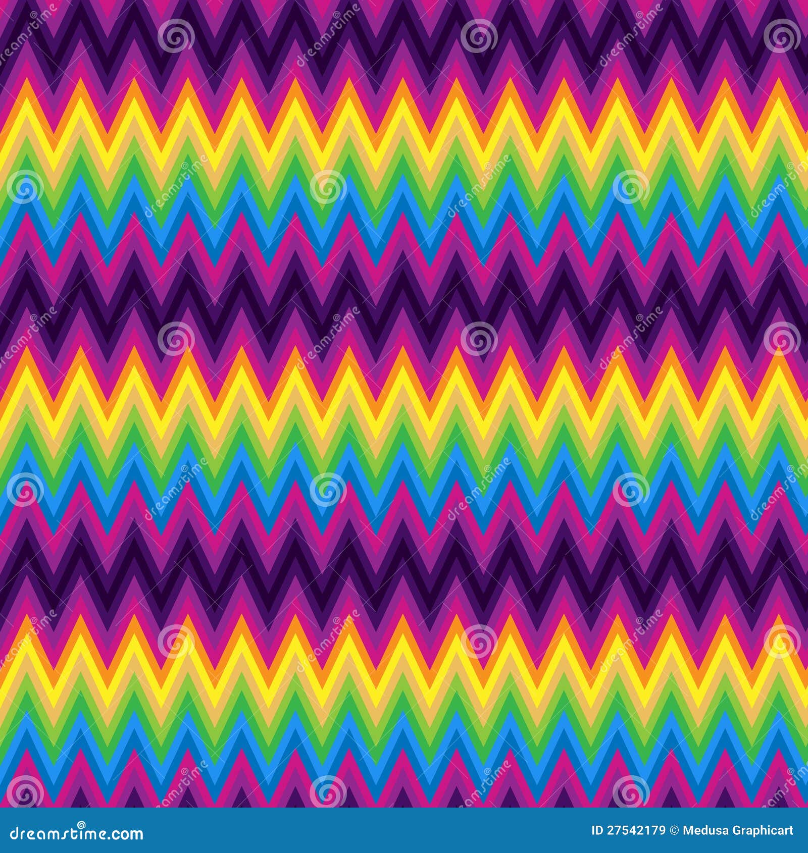 Pattern Retro Zig Zag Chevron Vector Stock Vector - Illustration of ...