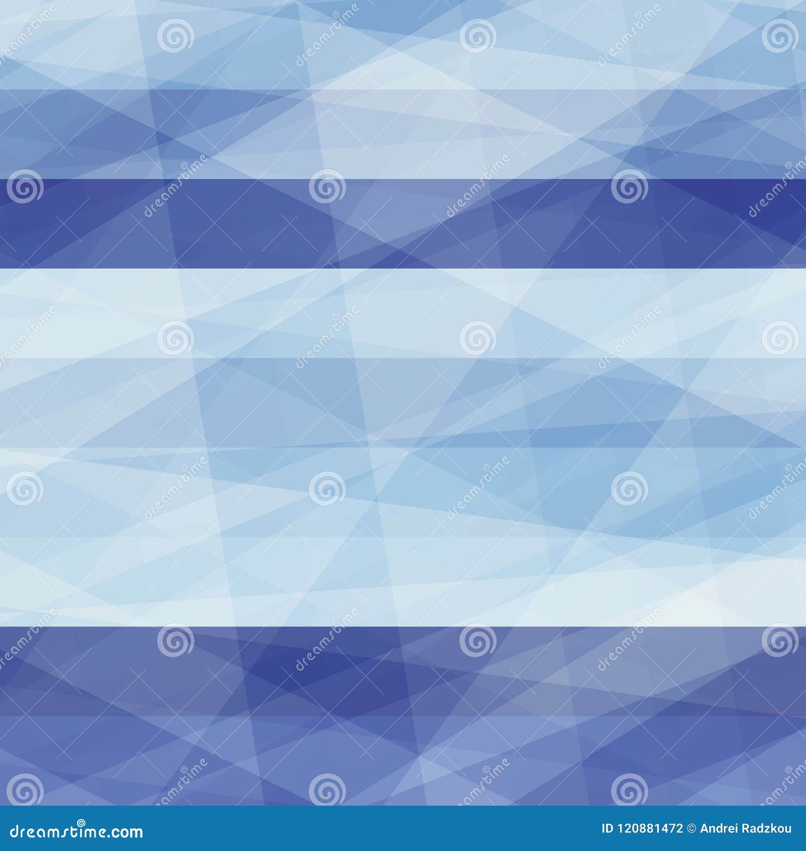 Pattern with Rich Blue Stripes. Vector Background. CMYK Colors Stock ...