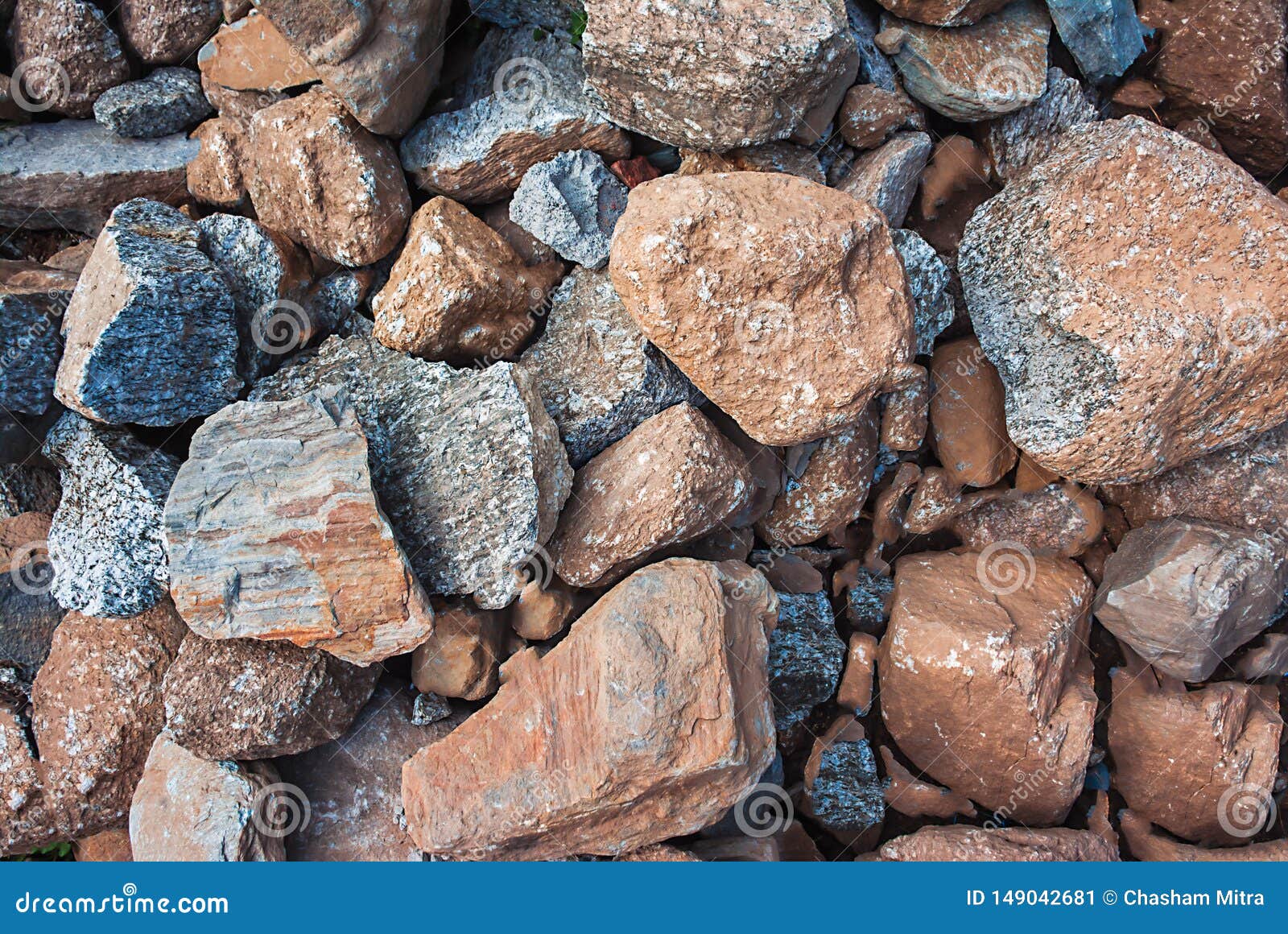 Pattern of Rocks on a Beach Stock Image - Image of round, summer: 149042681