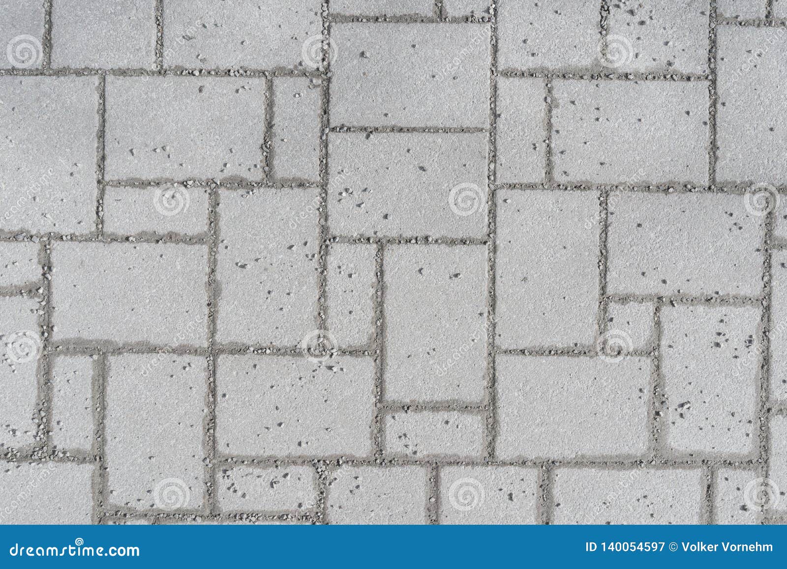 A Pattern of a Romano Pavement Taken from Above in a Park, Executed ...