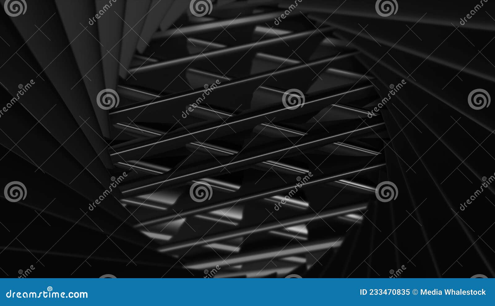 Pattern With Rotating Metal Patterns. Motion. Animation Inside ...