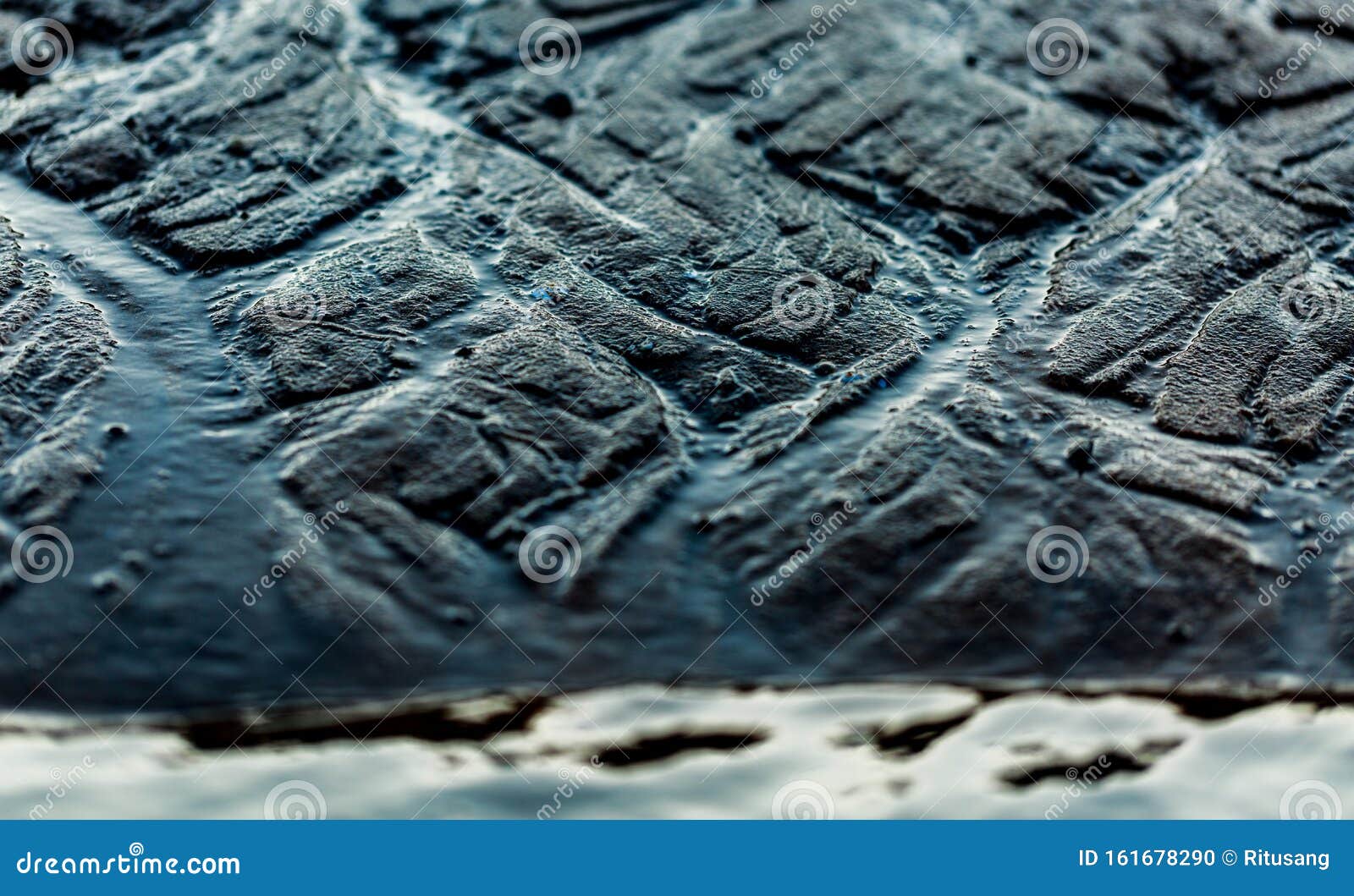 Pattern on sand stock photo. Image of nature, beach - 161678290