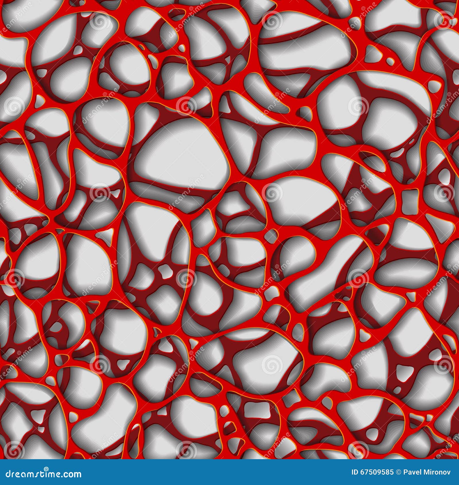 Pattern Seamless - Cells, Veins, Spider Webs, Neurons or Mesh Stock ...