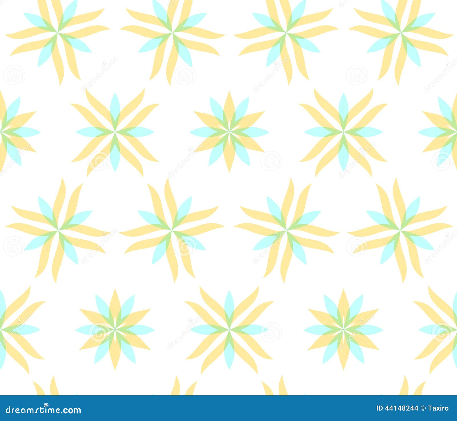 Pattern seamless flower stock vector. Illustration of floor - 44148244