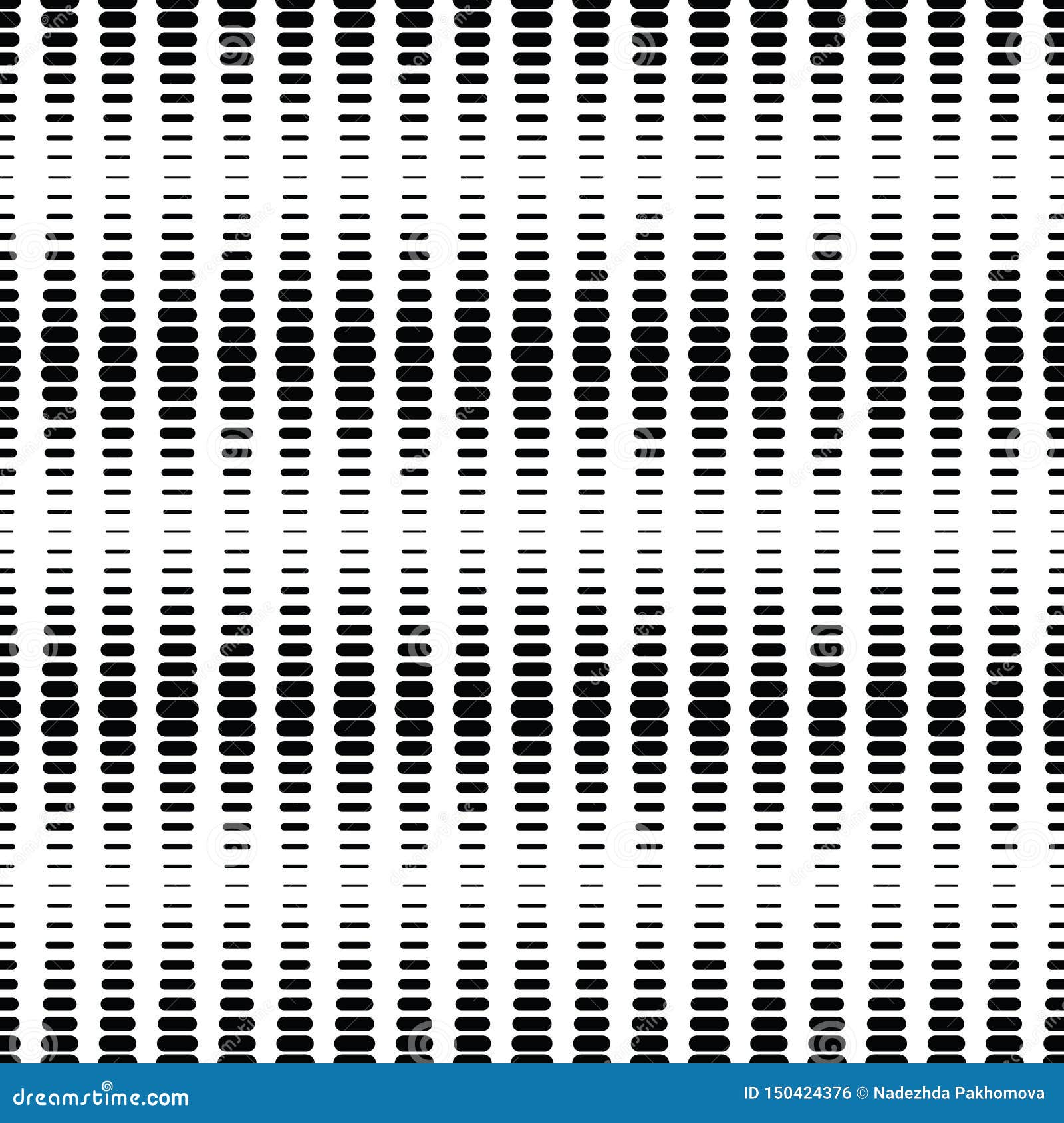 Seamless Halftone Dots Pattern, Geo, Geometric Background, Screen Print ...