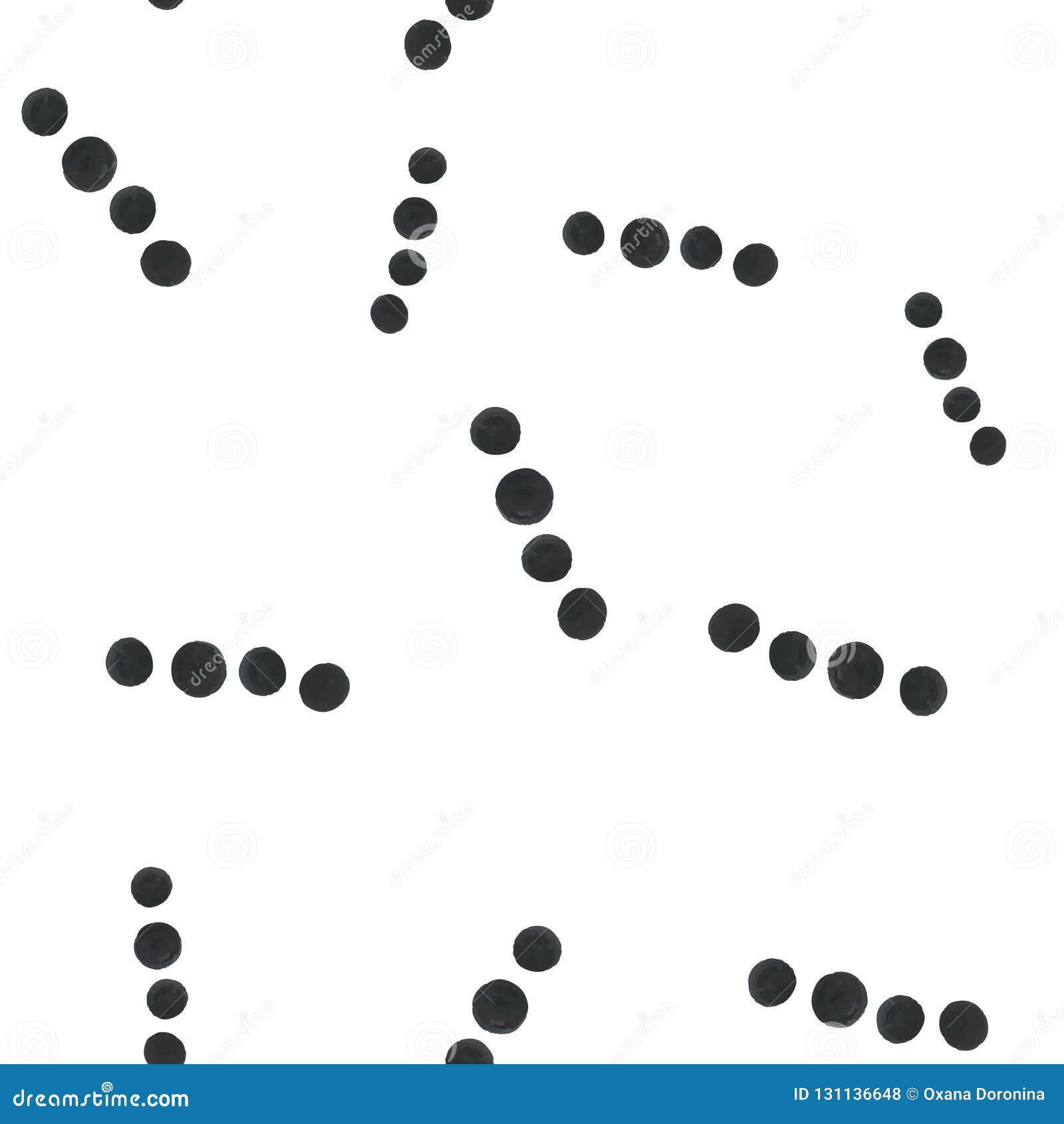 Pattern Seamless Points of Black Color Stock Vector - Illustration of ...