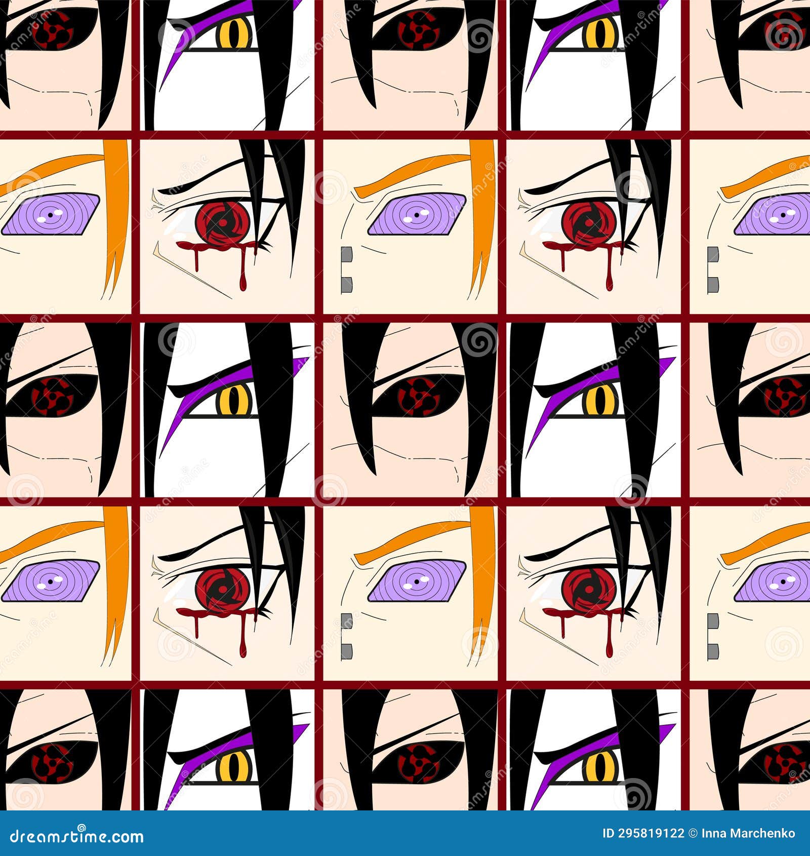 Naruto Sharingan Eyes Types