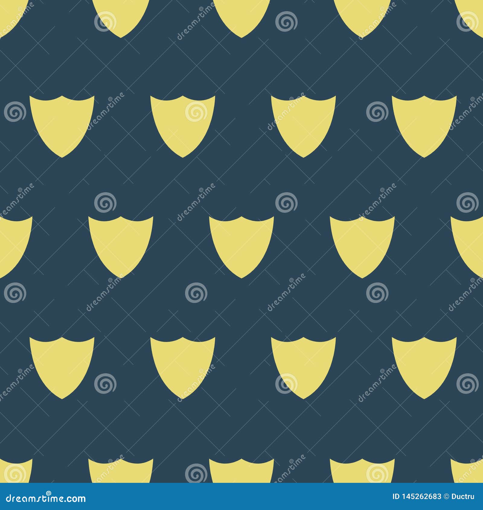 Simple Vector Illustration with Ability To Change. Pattern with Shields ... Simple Vector Illustration with Ability To Change. Pattern with Shields ...