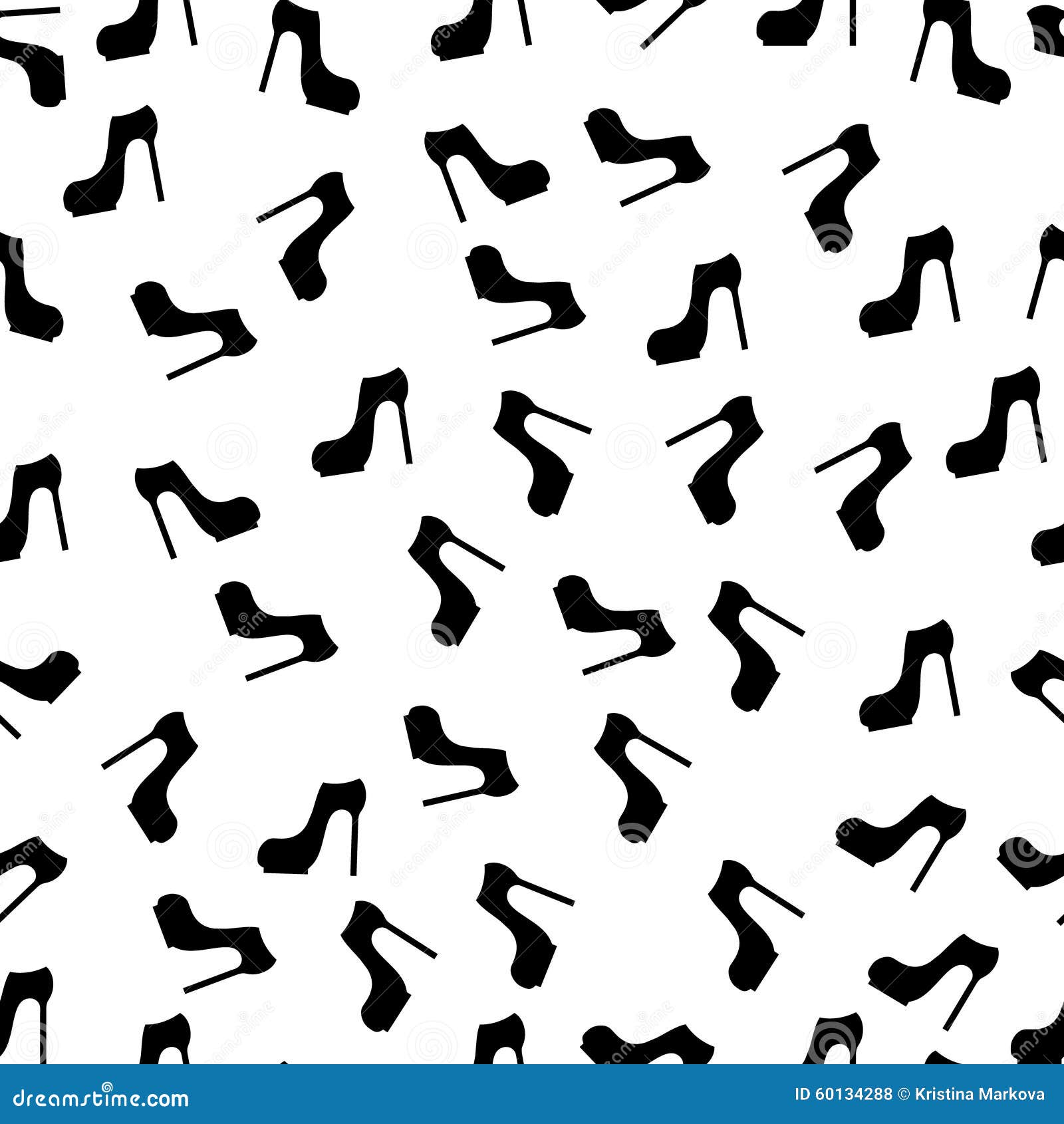 Pattern Shoes Fashion Background Vector Stock Vector - Illustration of ...