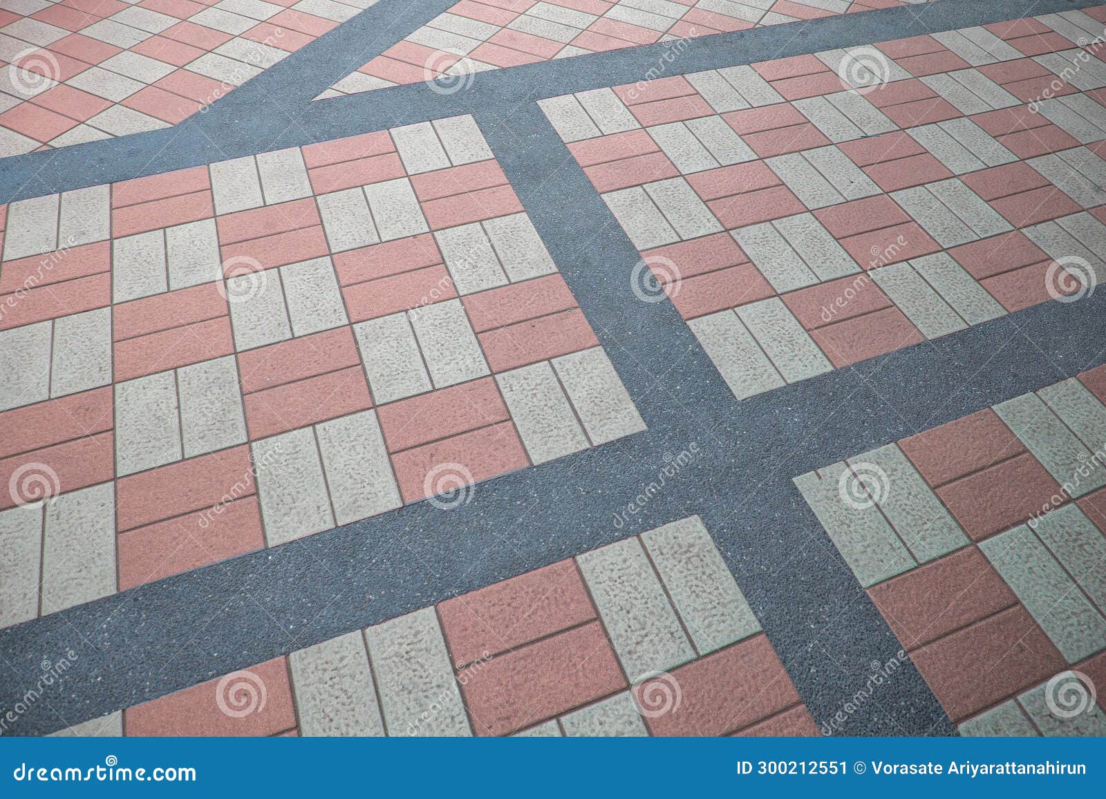 Pattern of Sidewalk Floor Tile Seamless Background and Texture Stock ...