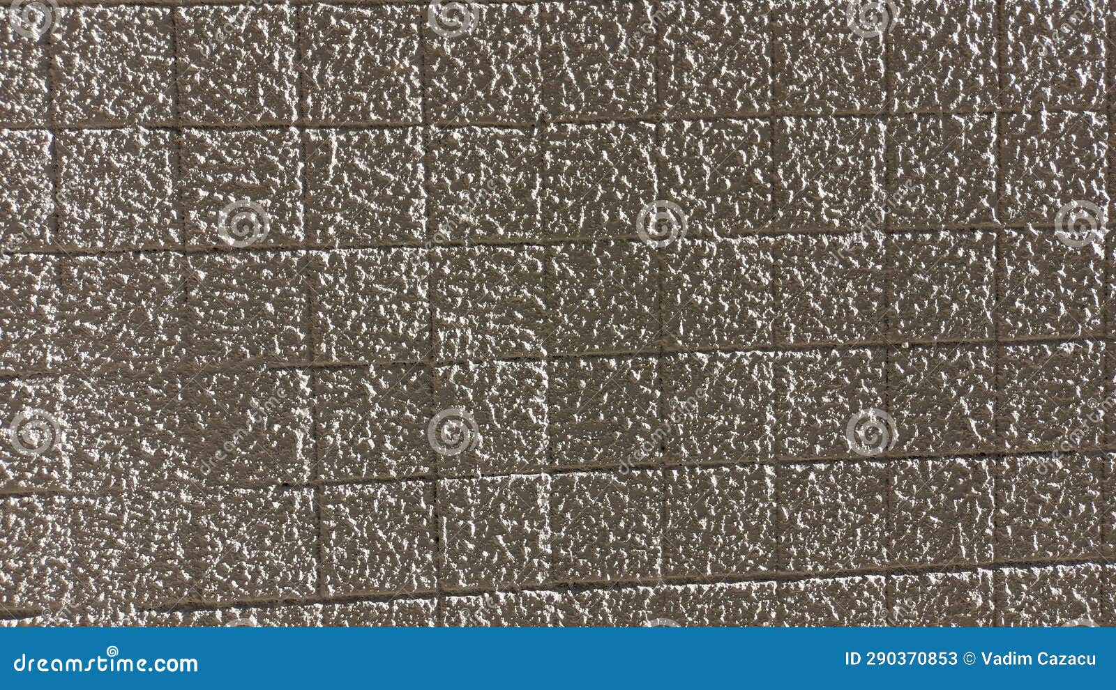 Pattern: Small Squares Covered with White Decorative Plaster Texture ...