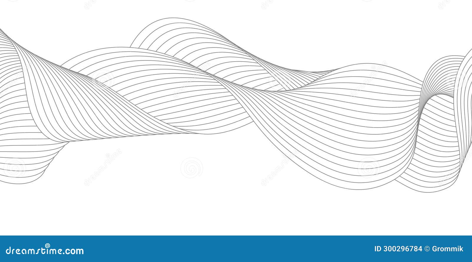 A Pattern of Smooth Wavy Lines. a Template for Creating a Creative ...