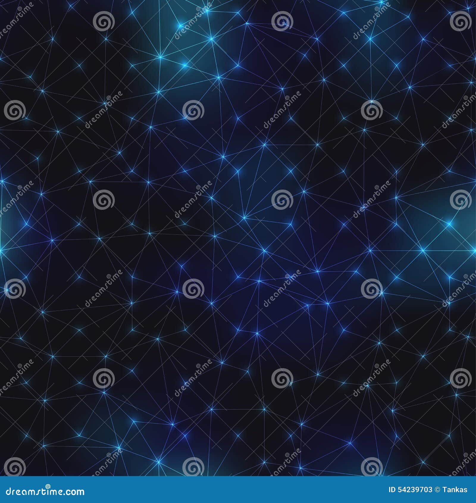 Pattern of Space, Night Sky and Abstract Geometric Stock Vector ...