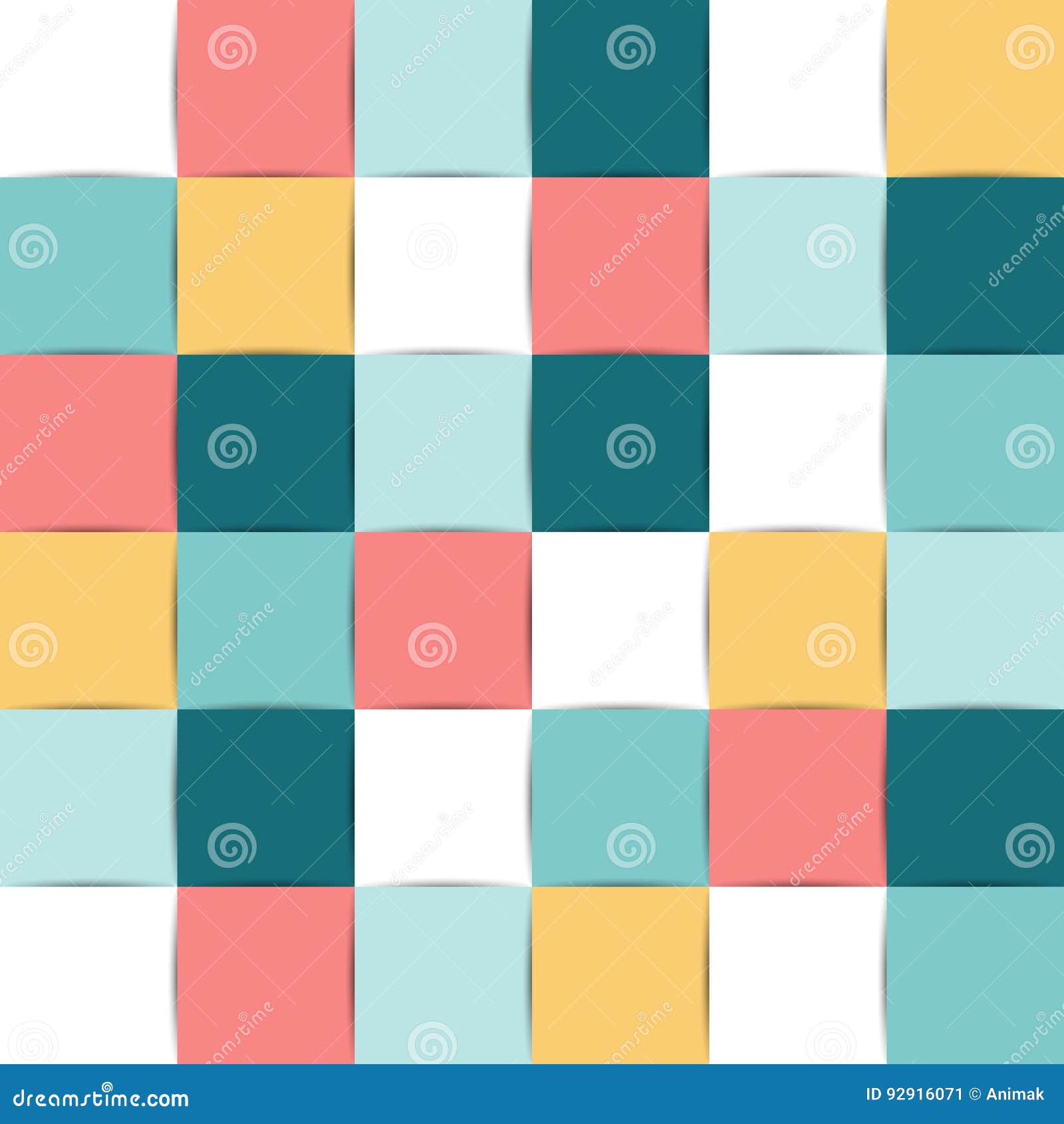 Pattern. Square Design. Children Pastel Colors Stock Vector ...