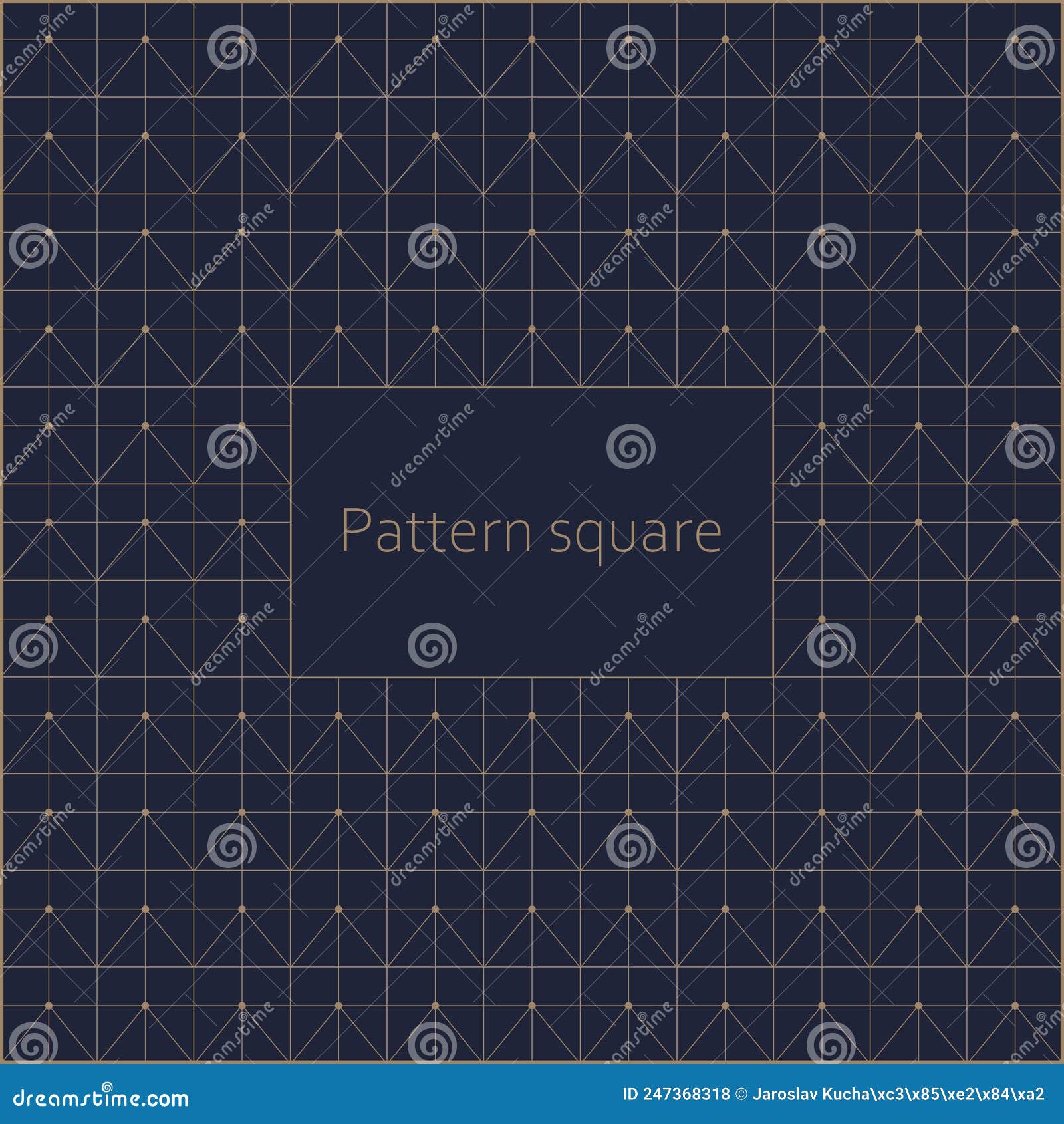 Pattern Square Line Elegant Vector Gold Stock Vector - Illustration of ...